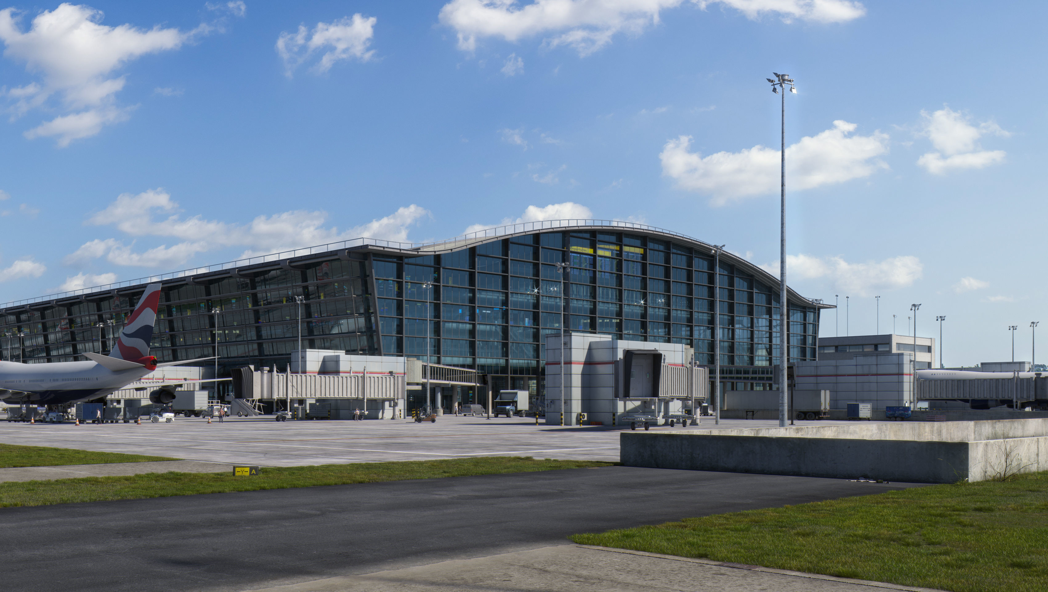 Airport terminal 3D model | CGTrader