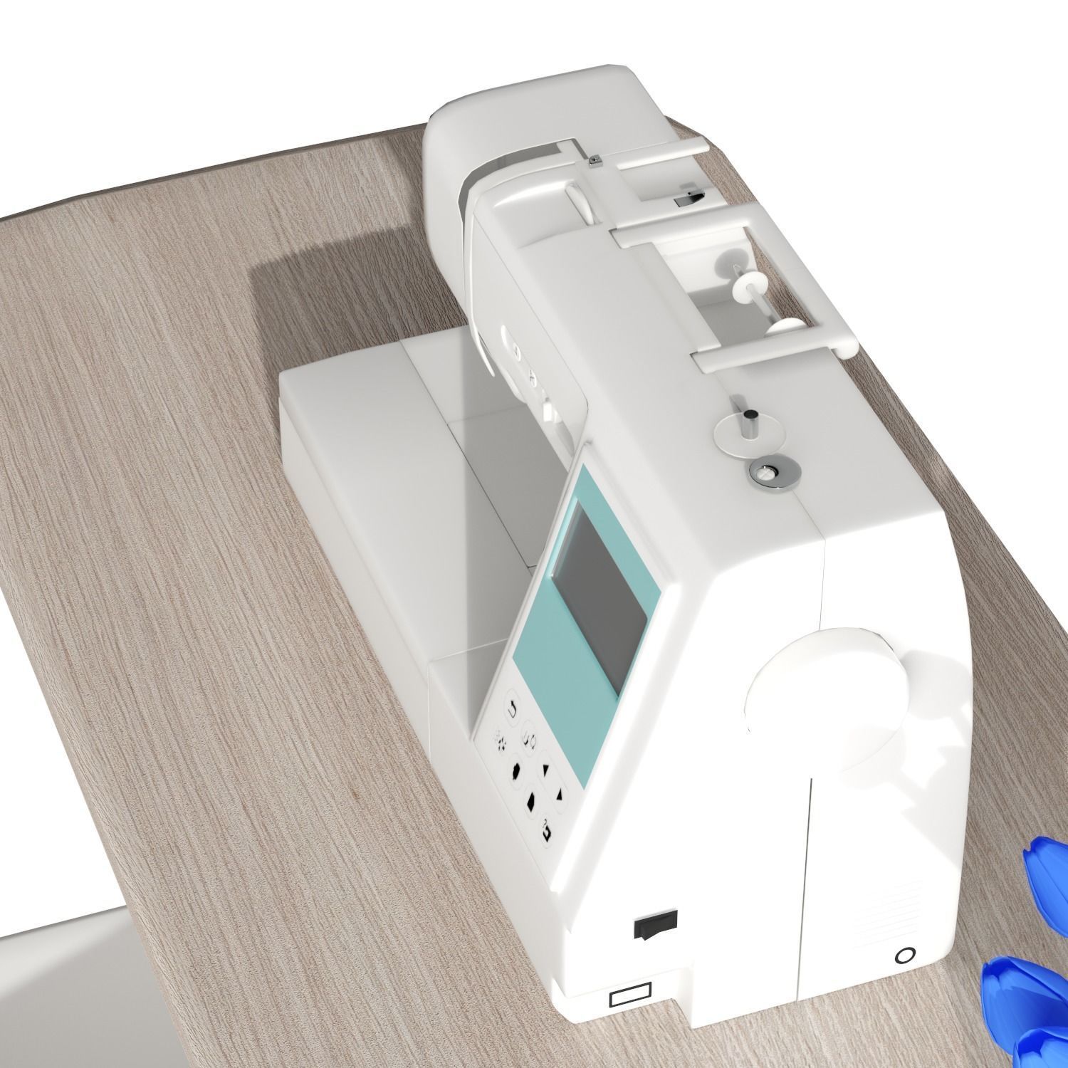 sewing machine table 3D model | CGTrader