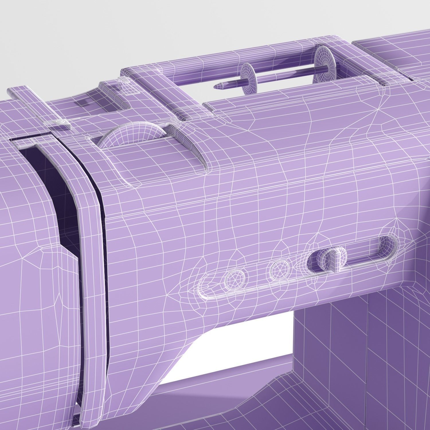sewing machine table 3D model | CGTrader