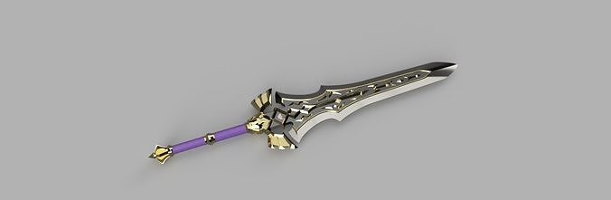 The Legend of Zelda Royal Claymore 3D model | CGTrader