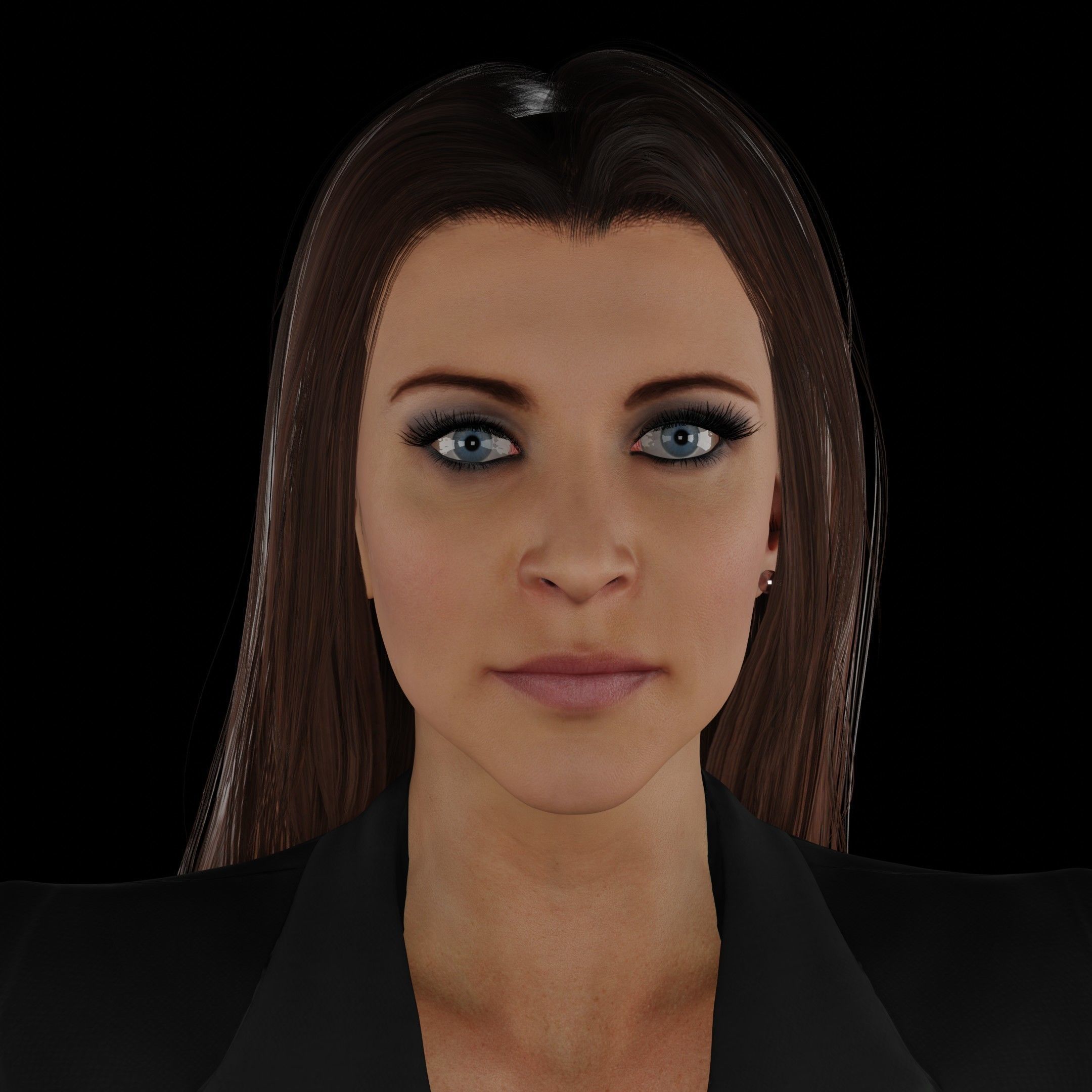 3D model Stephanie McMahon VR / AR / low-poly | CGTrader