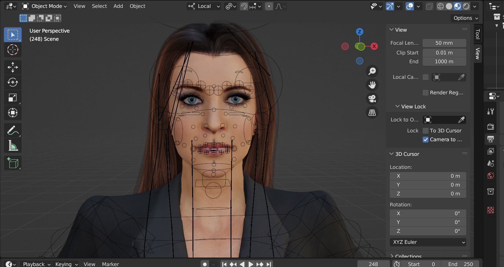 3D model Stephanie McMahon VR / AR / low-poly | CGTrader