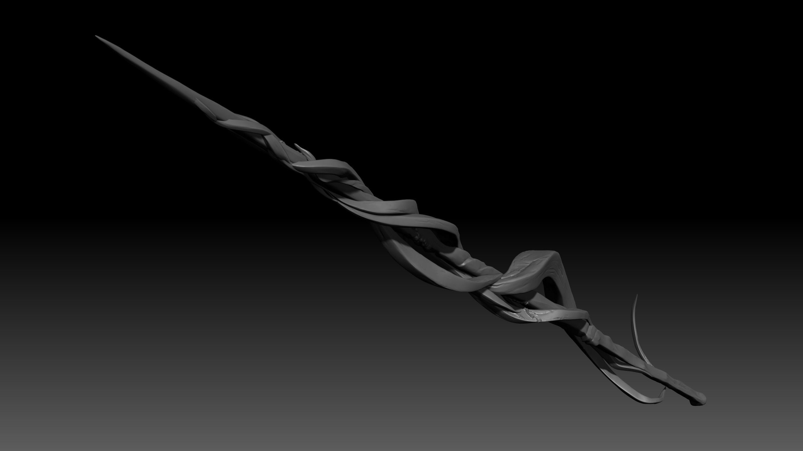 Greatsword of Damnation - Shadow of the Erdtree DLC weapon 3D model 3D ...