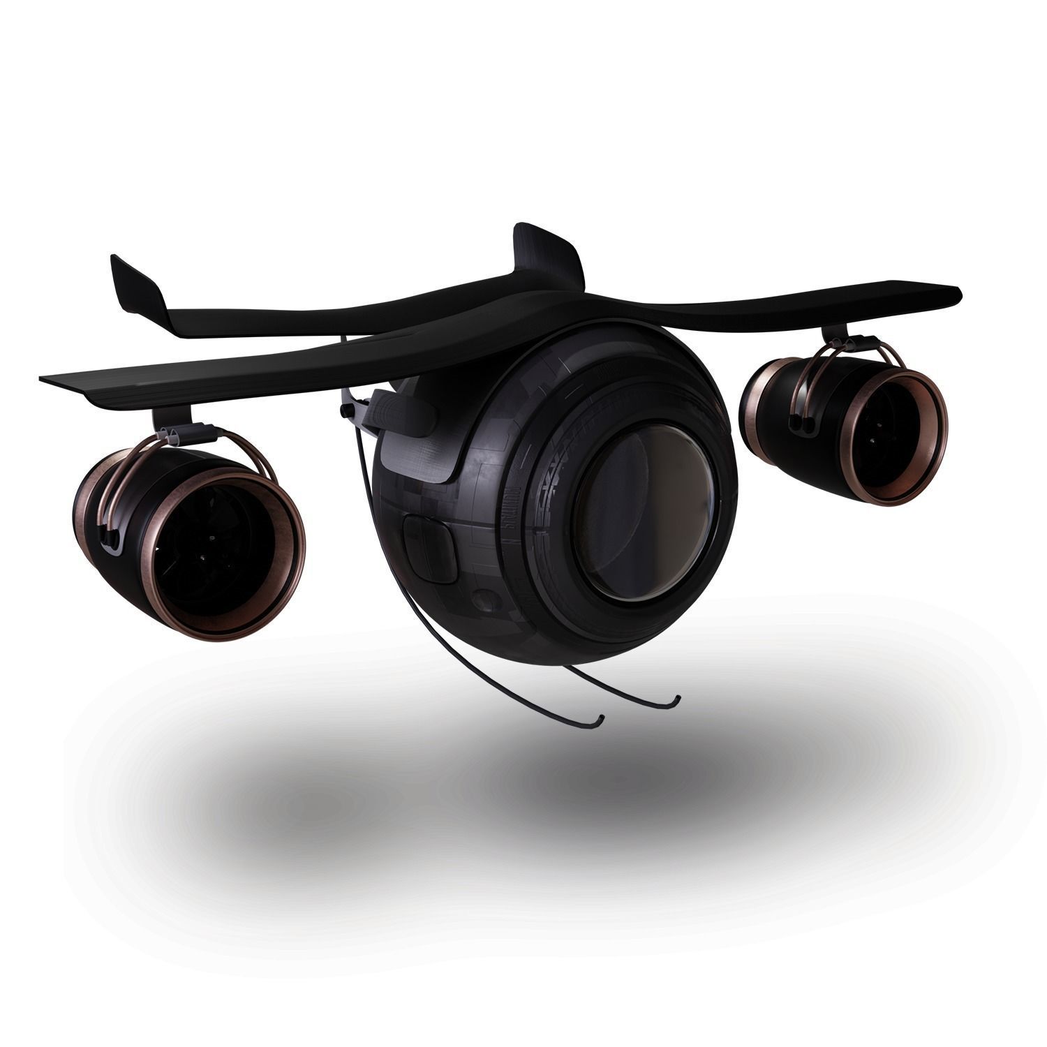 Sci-fi Camera Drone free 3D model | CGTrader