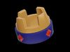 3D Crown Game asset Cartoon icon free VR / AR / low-poly 3D model ...