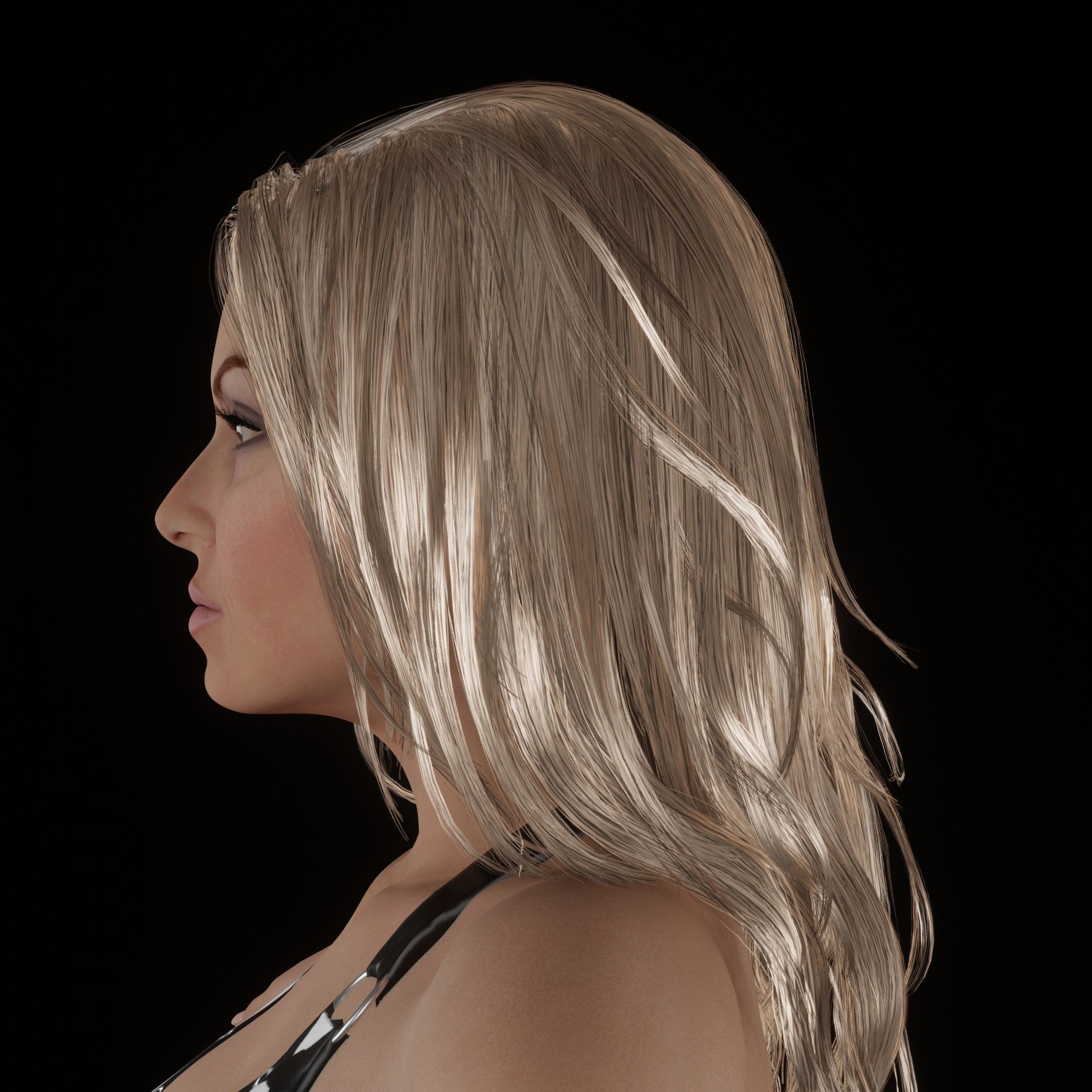 3D model Trish Stratus VR / AR / low-poly | CGTrader