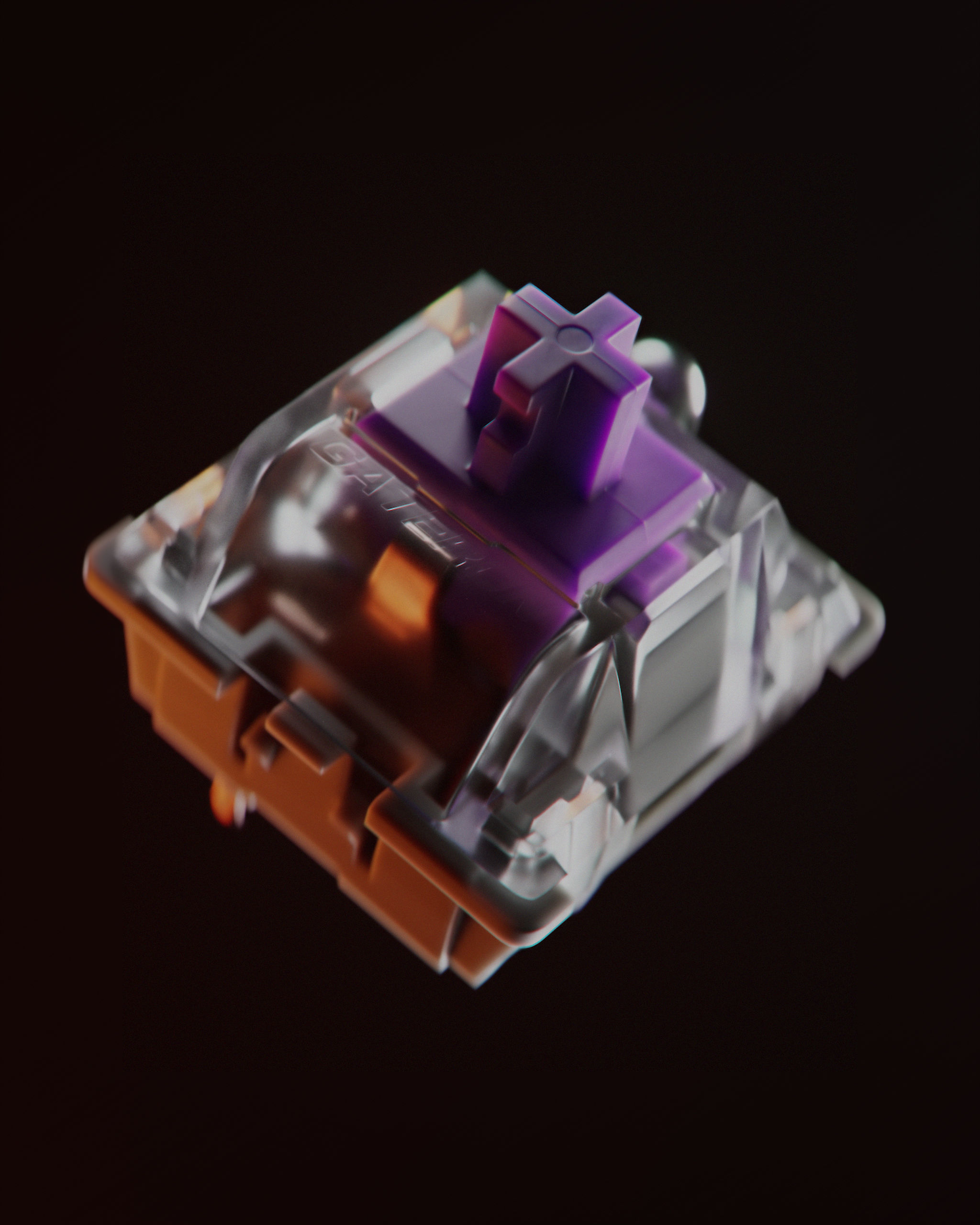 Gateron Switch and Keycap 3D model | CGTrader