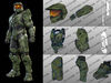 3D model Halo Infinite Master Chief Armor - DIY Cosplay Pepakura Foam ...