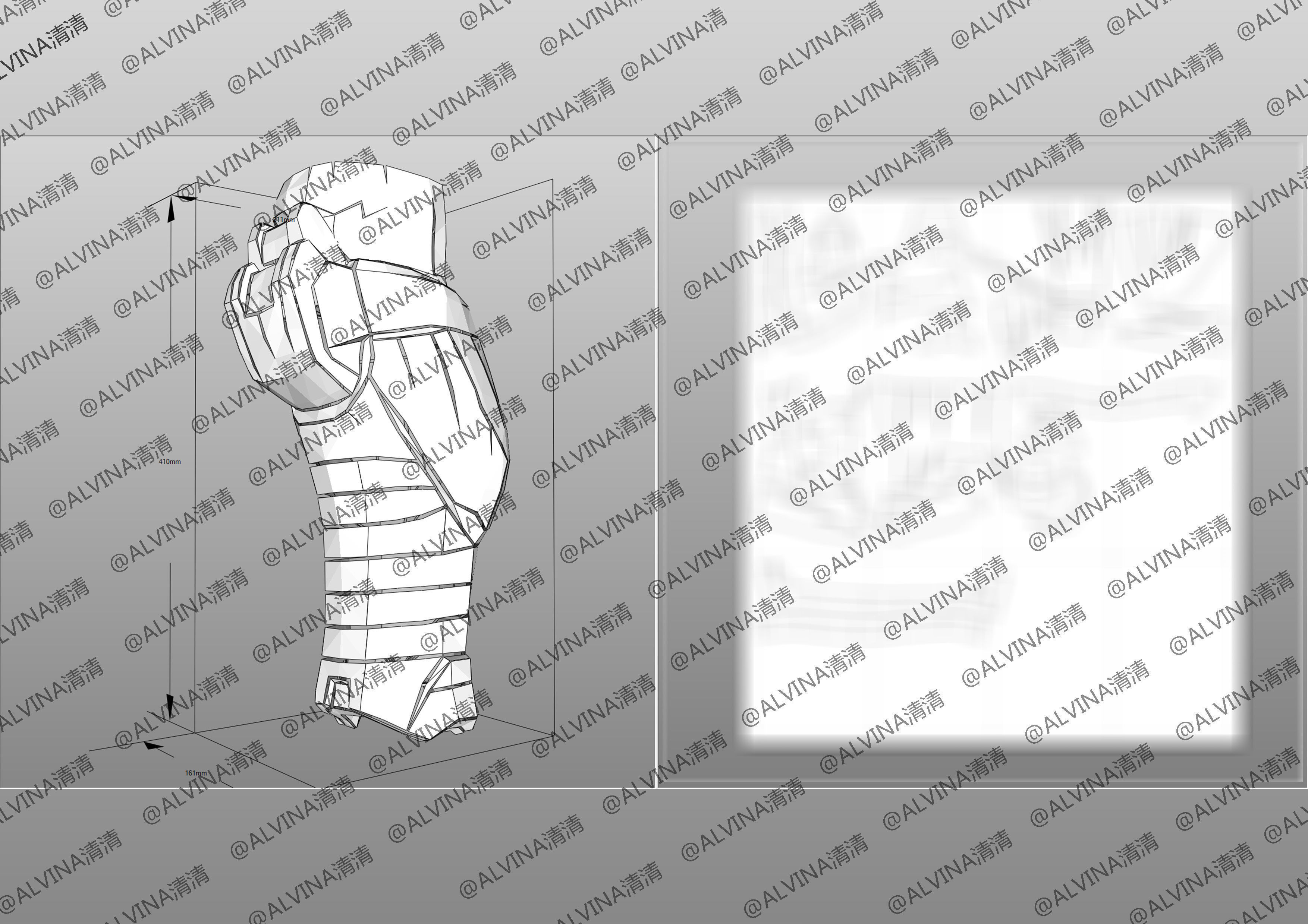 3D model Halo Infinite Master Chief Armor - DIY Cosplay Pepakura Foam ...