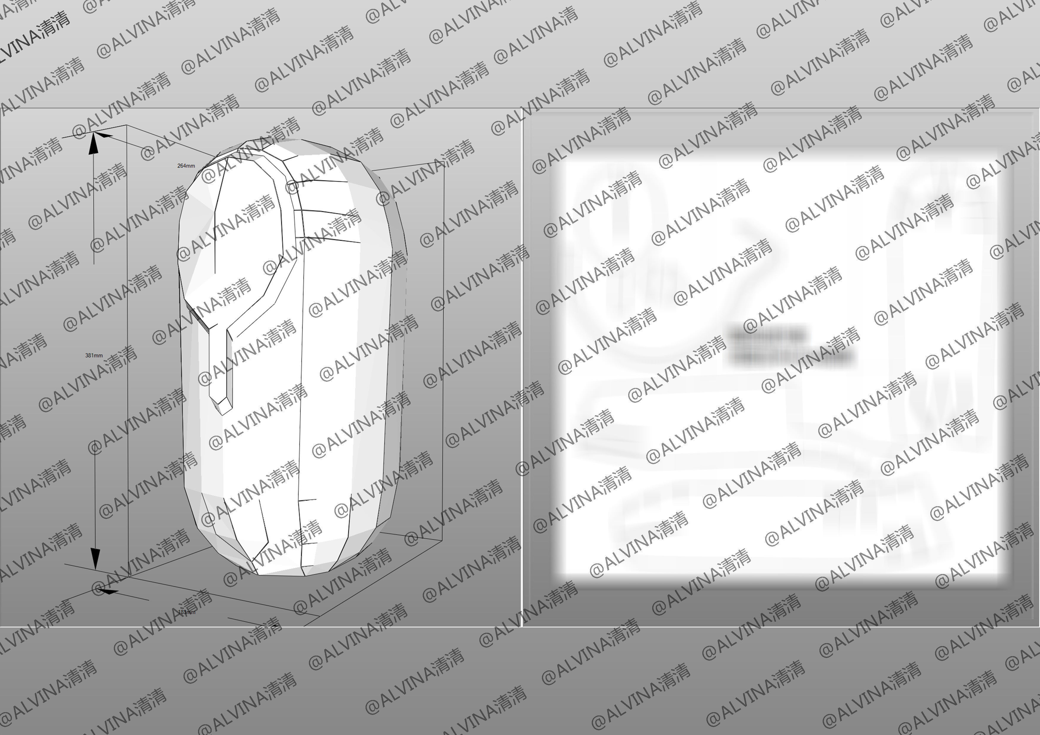 3D model Beast Wars Megatron Armor - DIY Cosplay Pepakura Foam Template ...