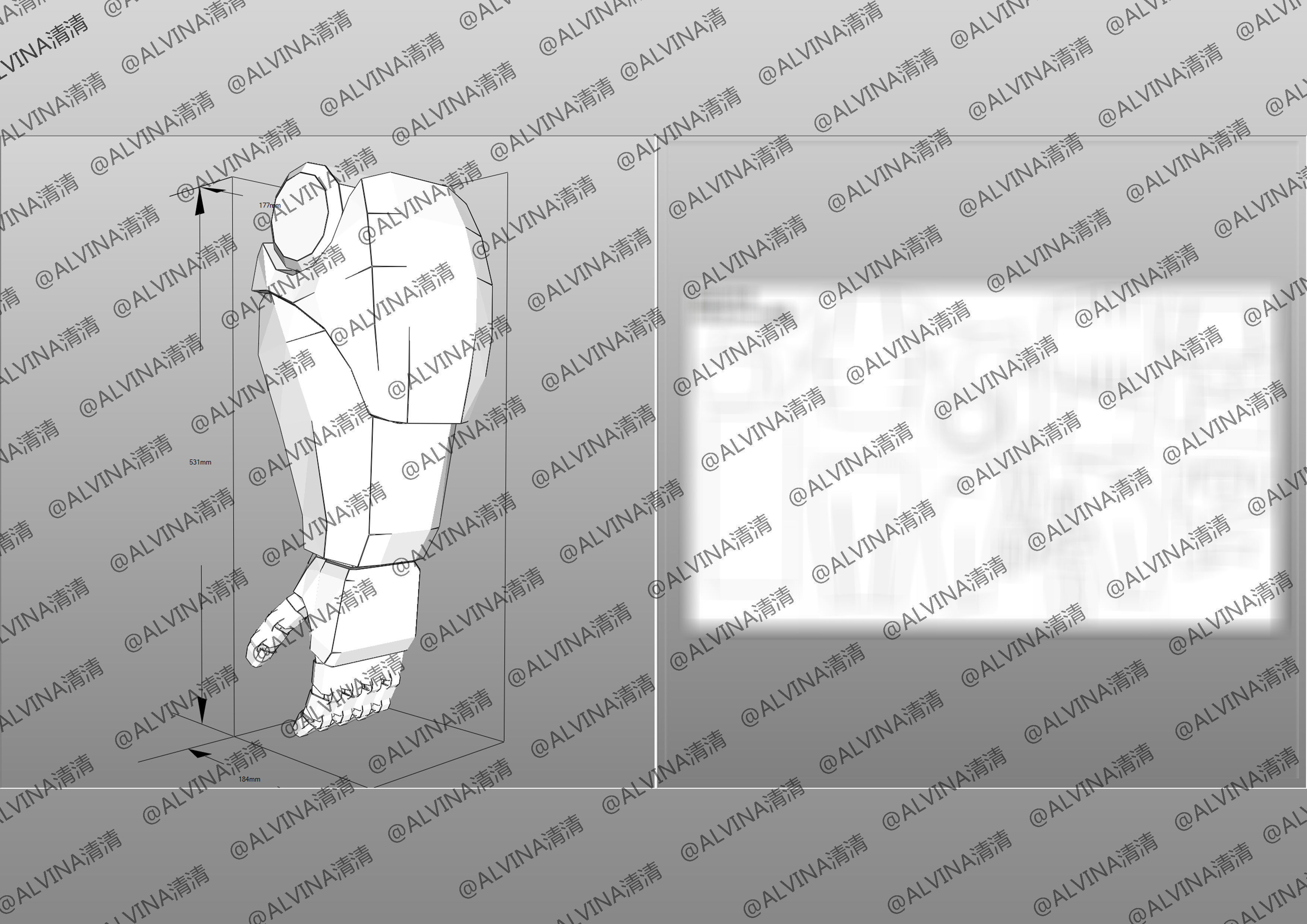 3D model Beast Wars Megatron Armor - DIY Cosplay Pepakura Foam Template ...