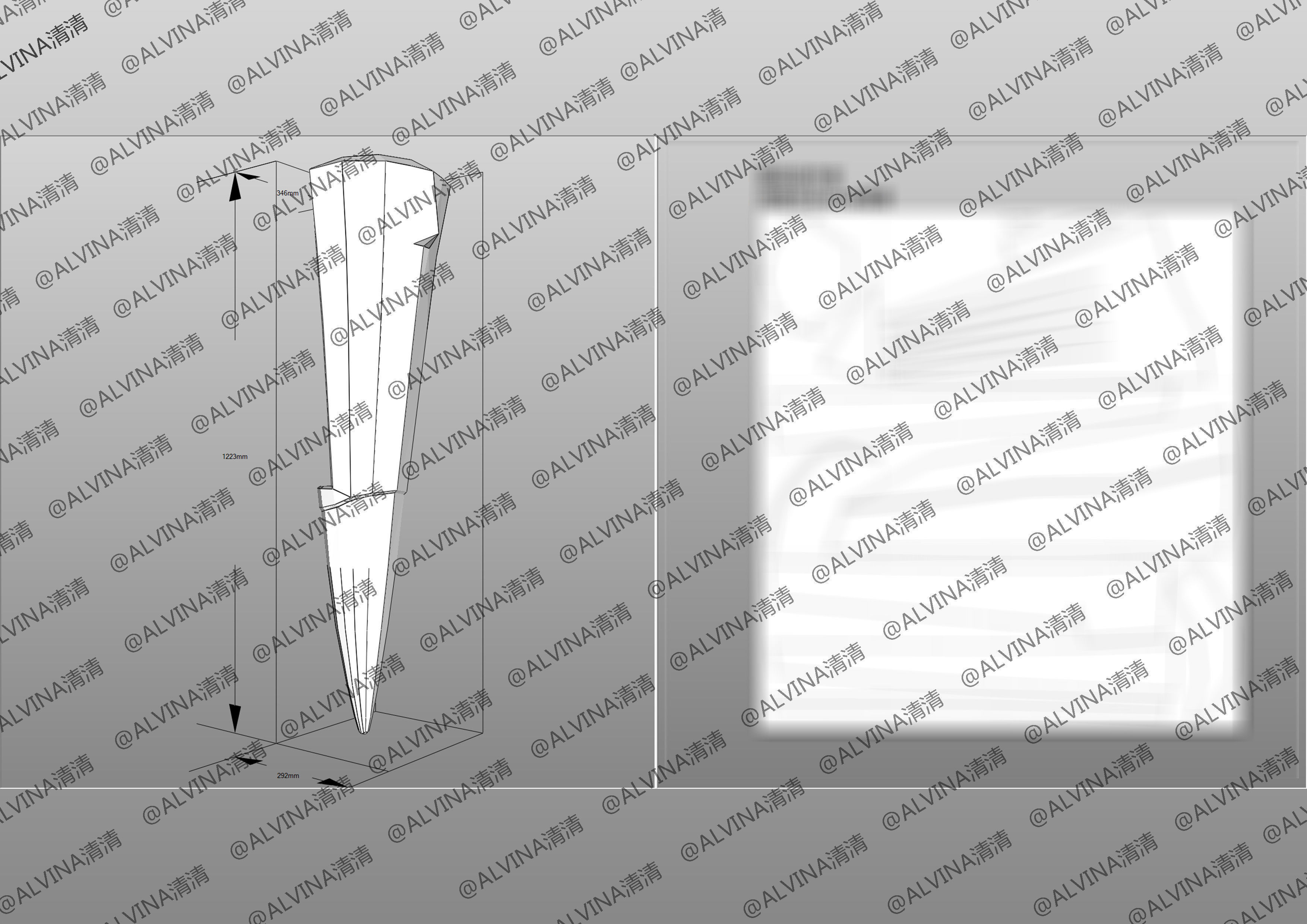 3D model Beast Wars Megatron Armor - DIY Cosplay Pepakura Foam Template ...