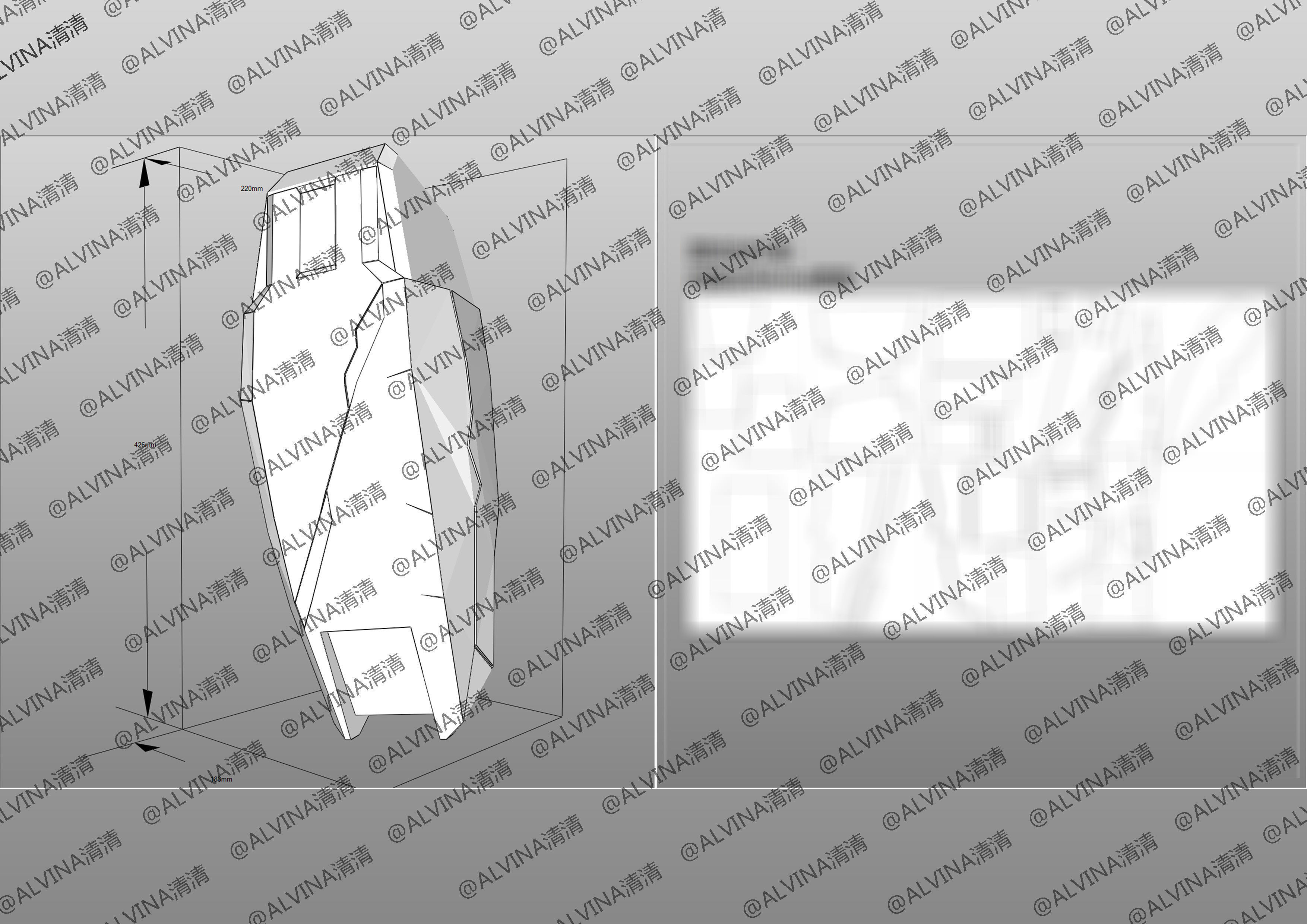 3D model Metal Build Style Destiny Gundam Armor - DIY Cosplay Pepakura ...