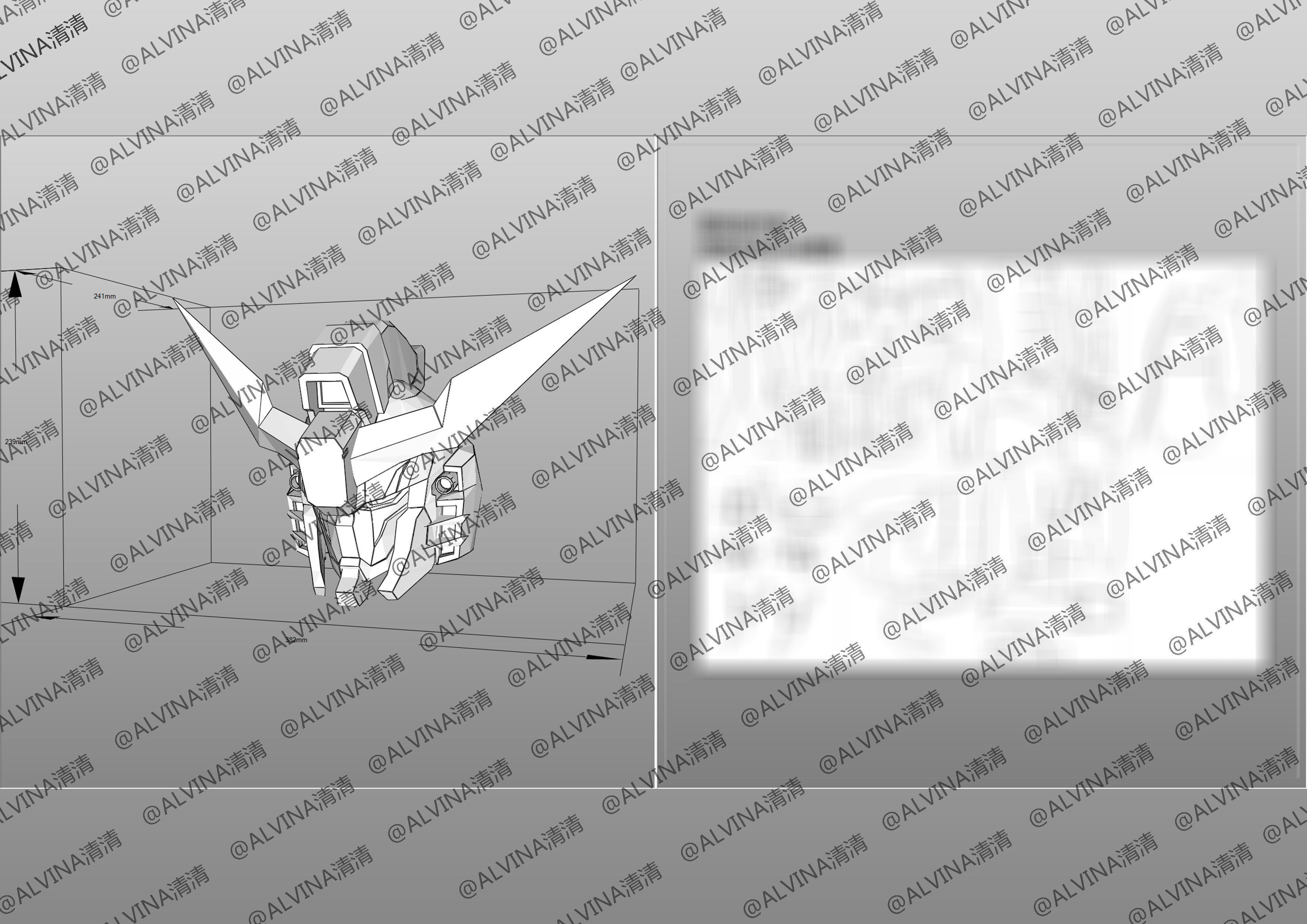 3D model Metal Build Style Destiny Gundam Armor - DIY Cosplay Pepakura ...