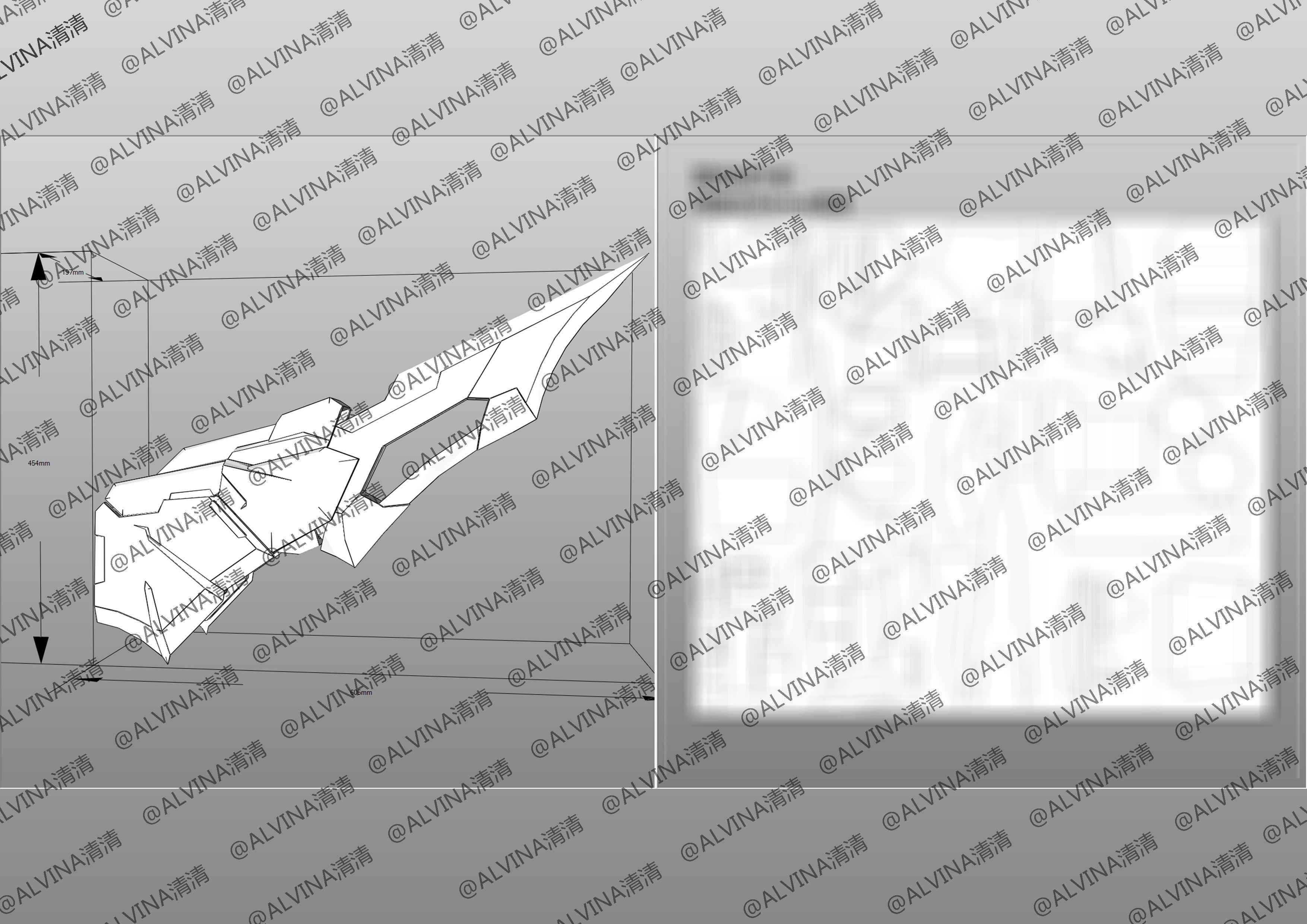 3D model Metal Build Style Destiny Gundam Armor - DIY Cosplay Pepakura ...