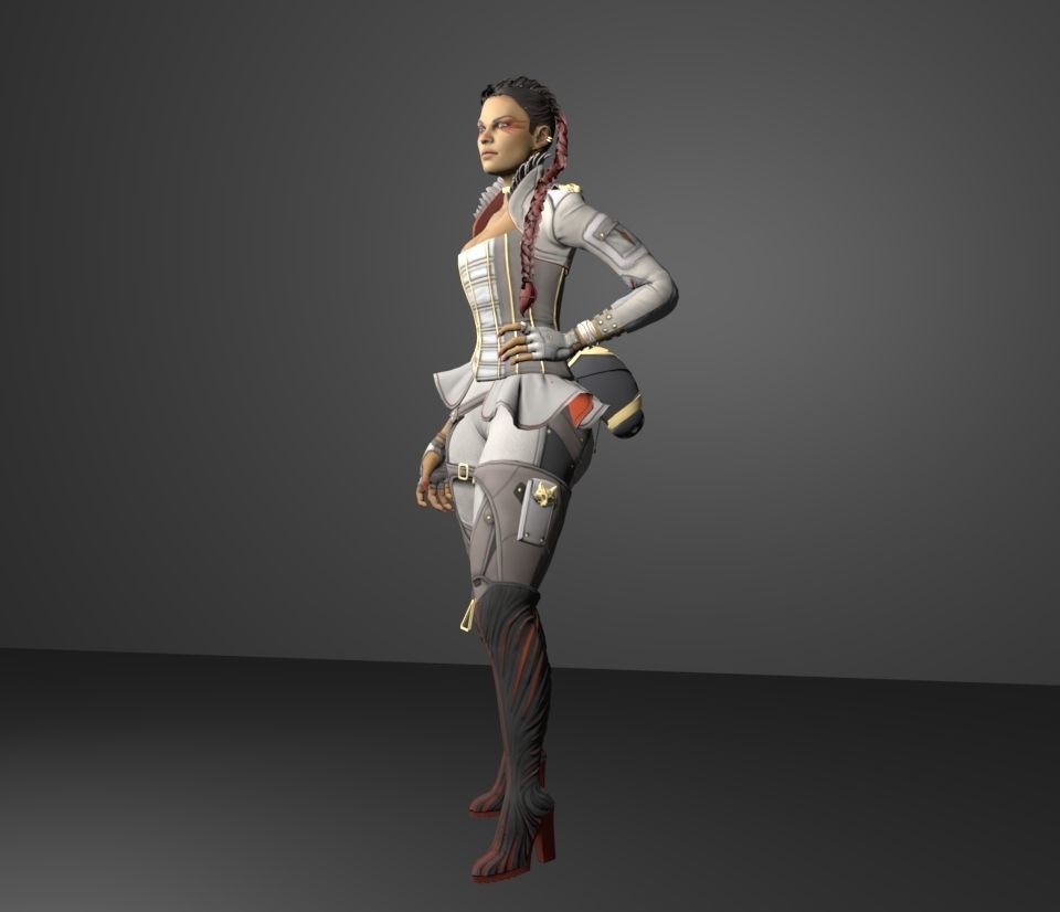 loba apex 3D model animated rigged | CGTrader