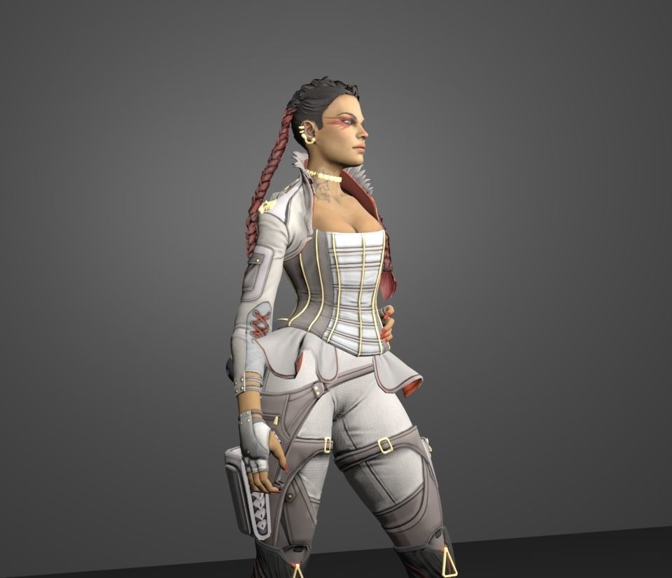 loba apex 3D model animated rigged | CGTrader