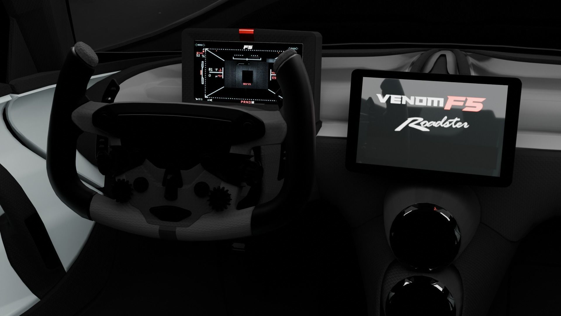 Hennessey f5 free VR / AR / low-poly 3D model rigged | CGTrader