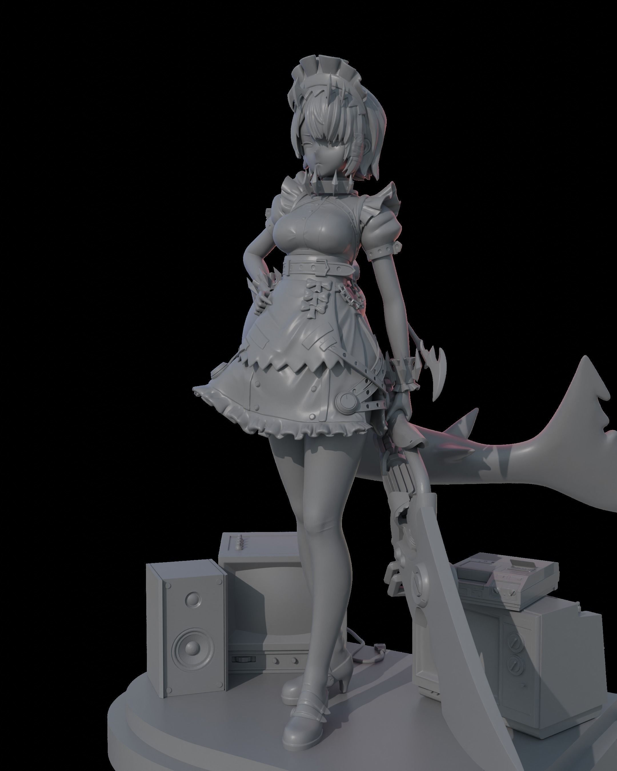 Ellen Joe fan art 3D model 3D printable | CGTrader