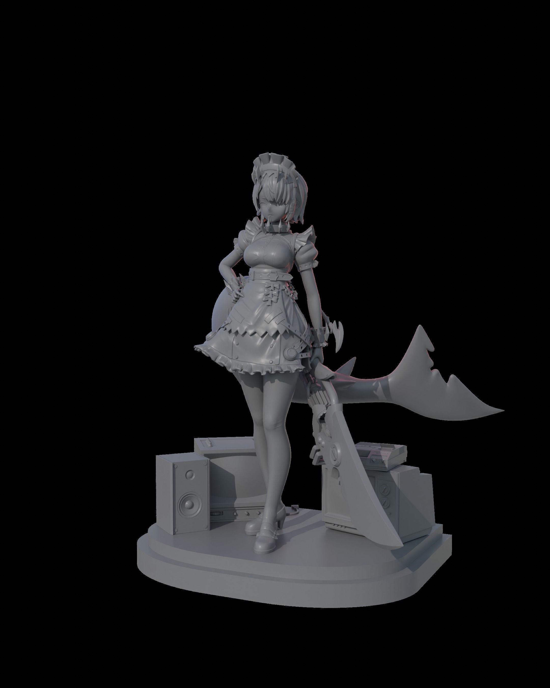 Ellen Joe fan art 3D model 3D printable | CGTrader