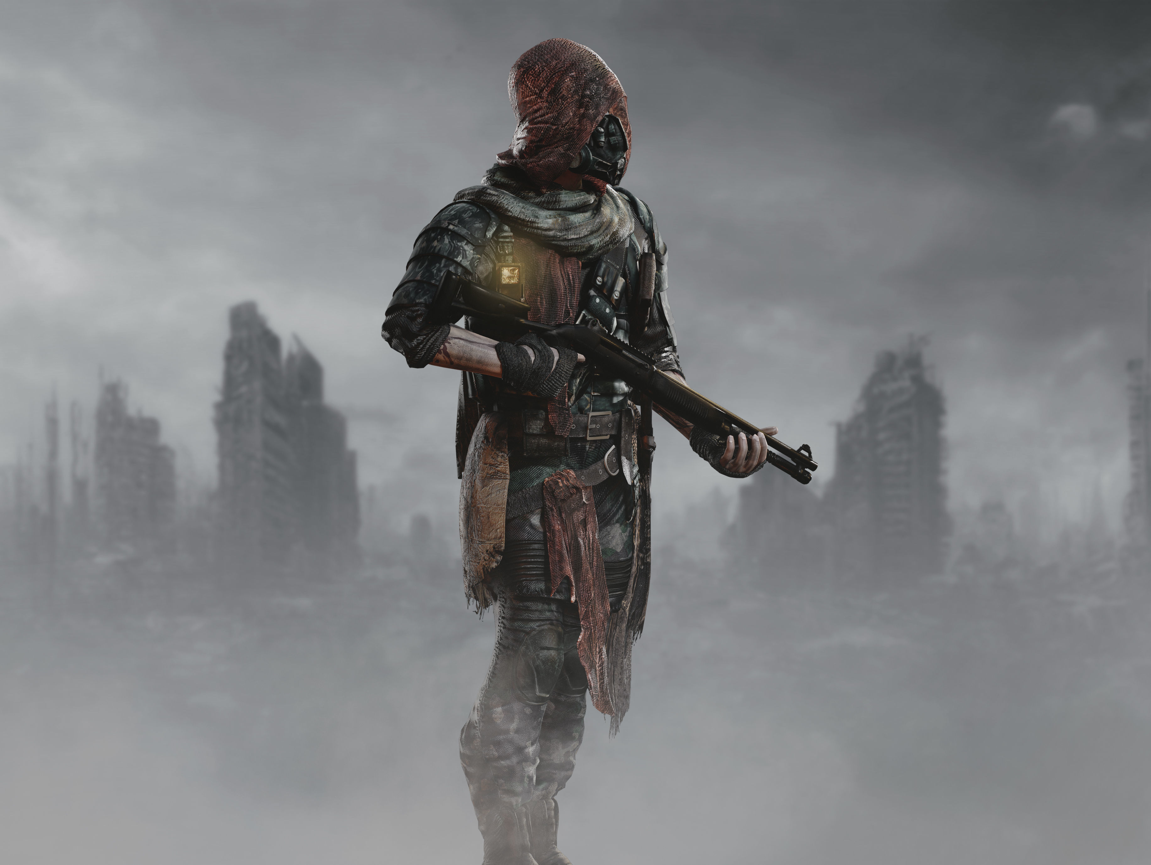 3D model Post Apocalyptic Man VR / AR / low-poly | CGTrader