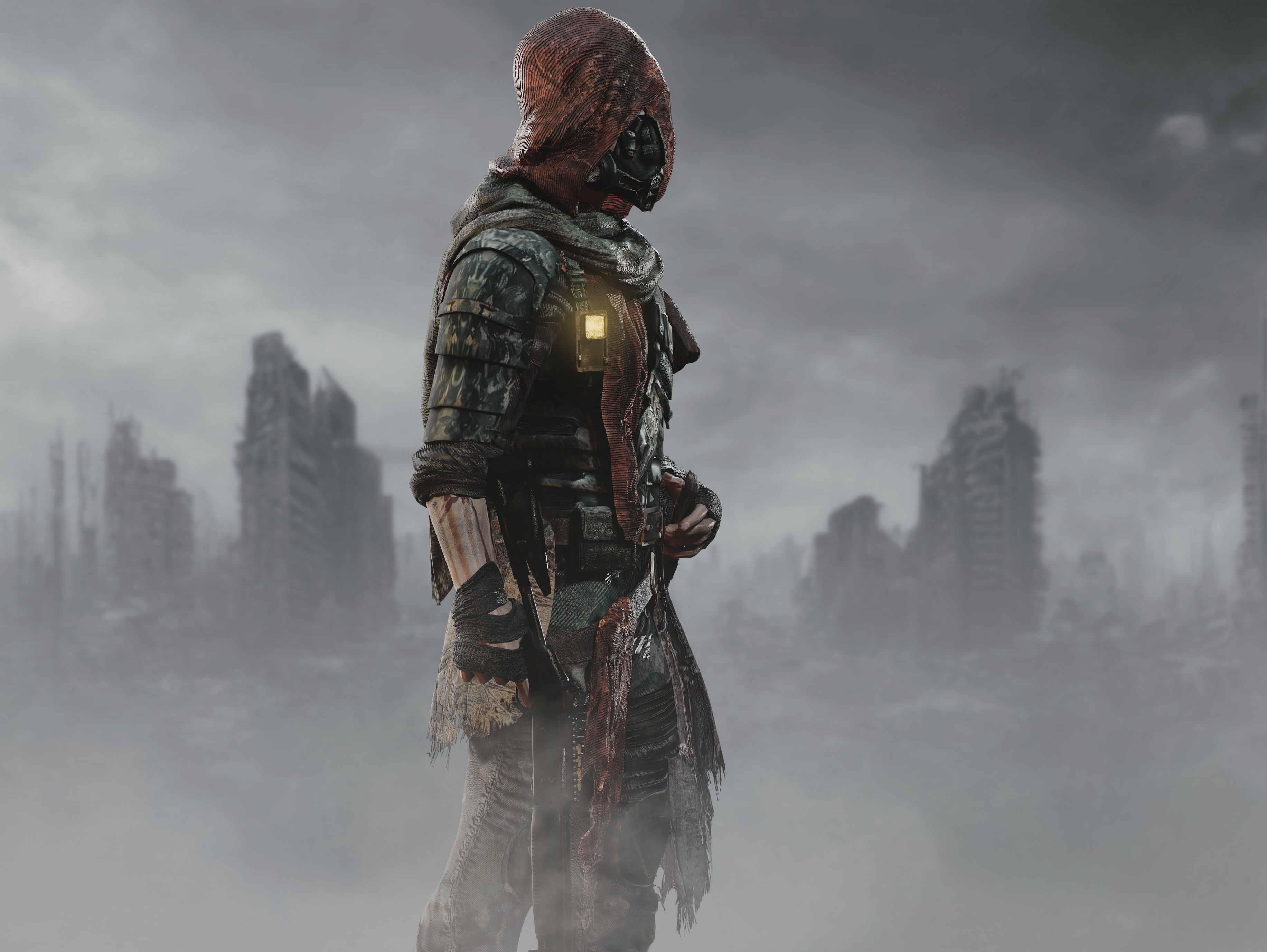 3D model Post Apocalyptic Man VR / AR / low-poly | CGTrader
