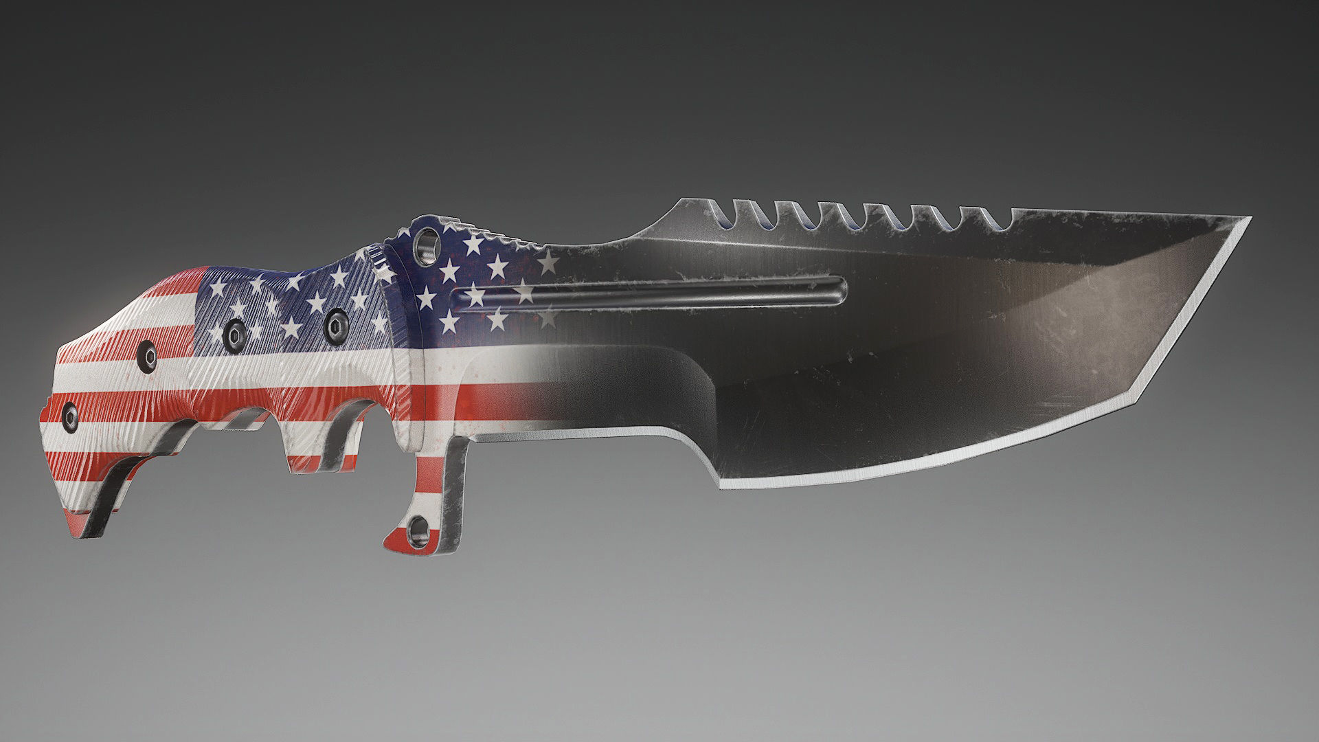 3D model Tactical Combat Knife V3 VR / AR / low-poly | CGTrader
