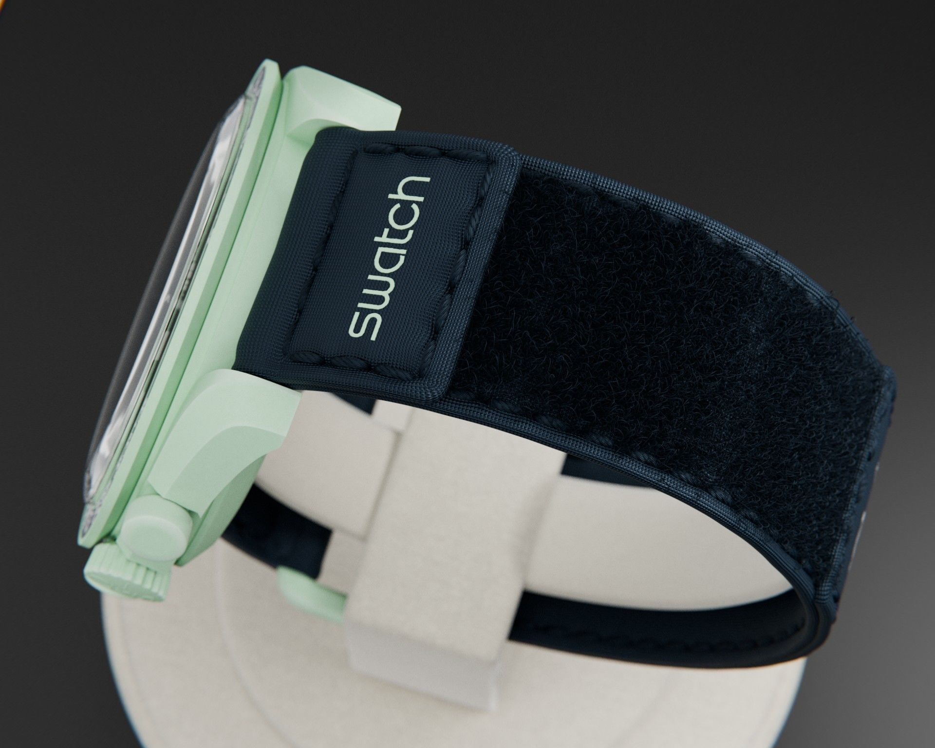 Watch Swatch Omega MoonSwatch Earth 3D model | CGTrader