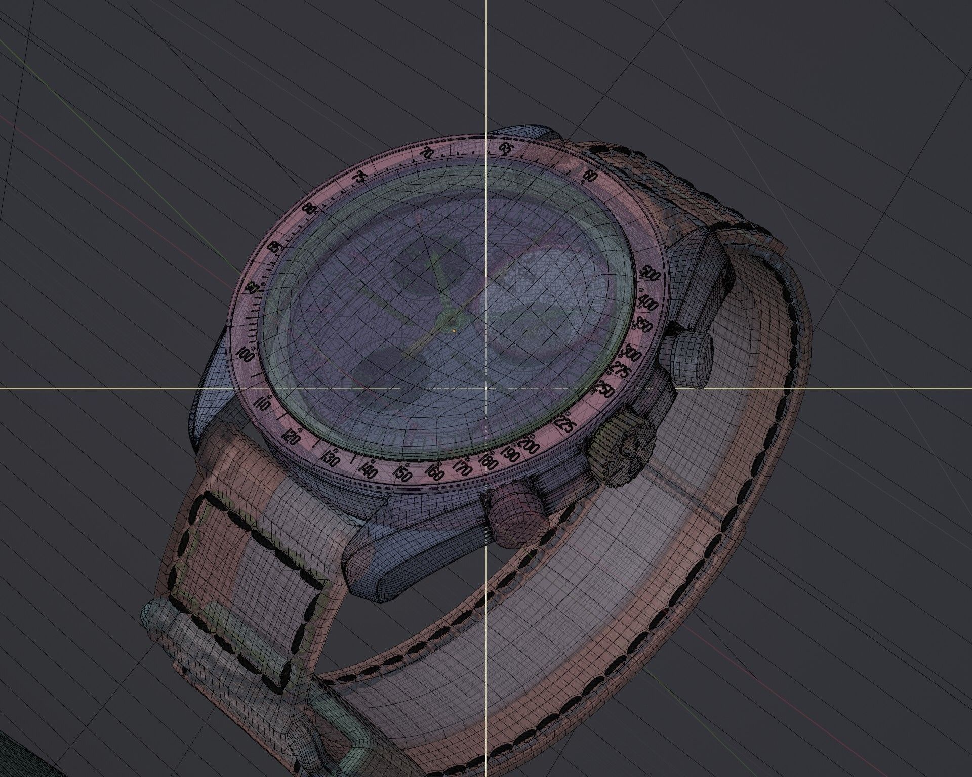 Watch Swatch Omega MoonSwatch Earth 3D model | CGTrader