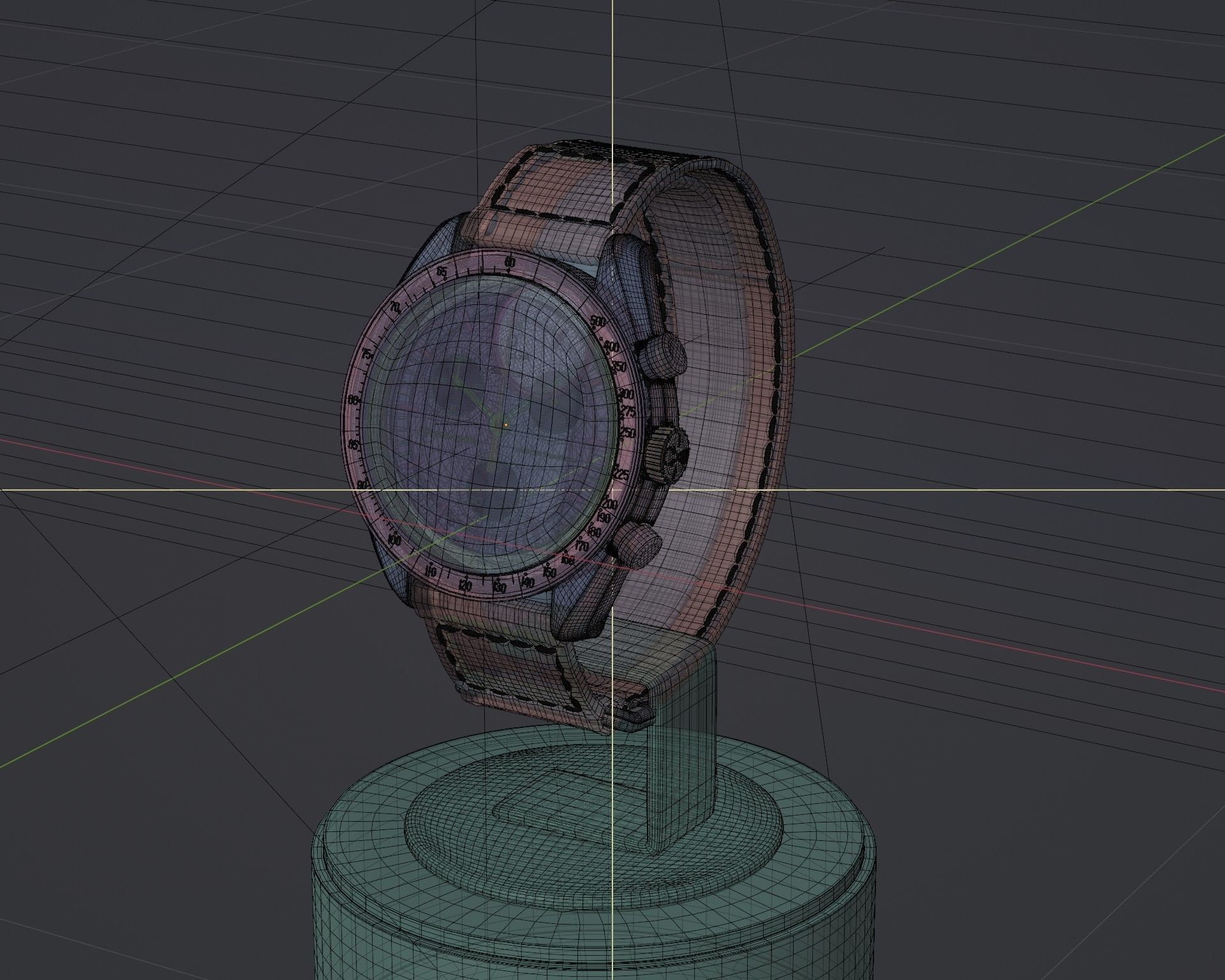 Watch Swatch Omega MoonSwatch Earth 3D model | CGTrader