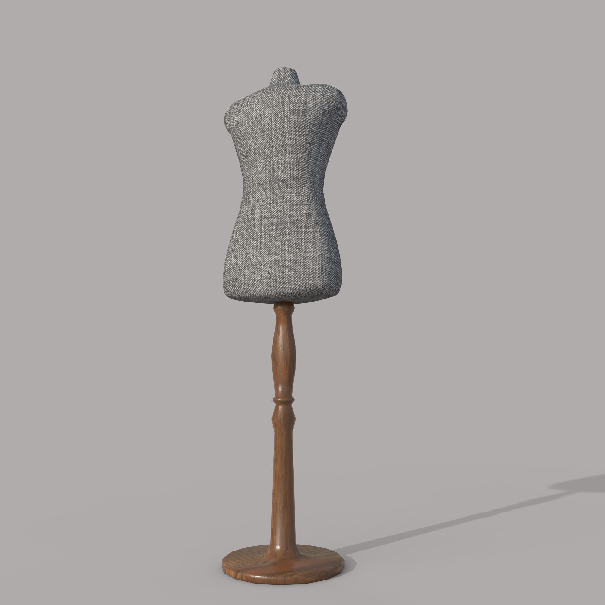 3D model Torso Stand VR / AR / low-poly | CGTrader