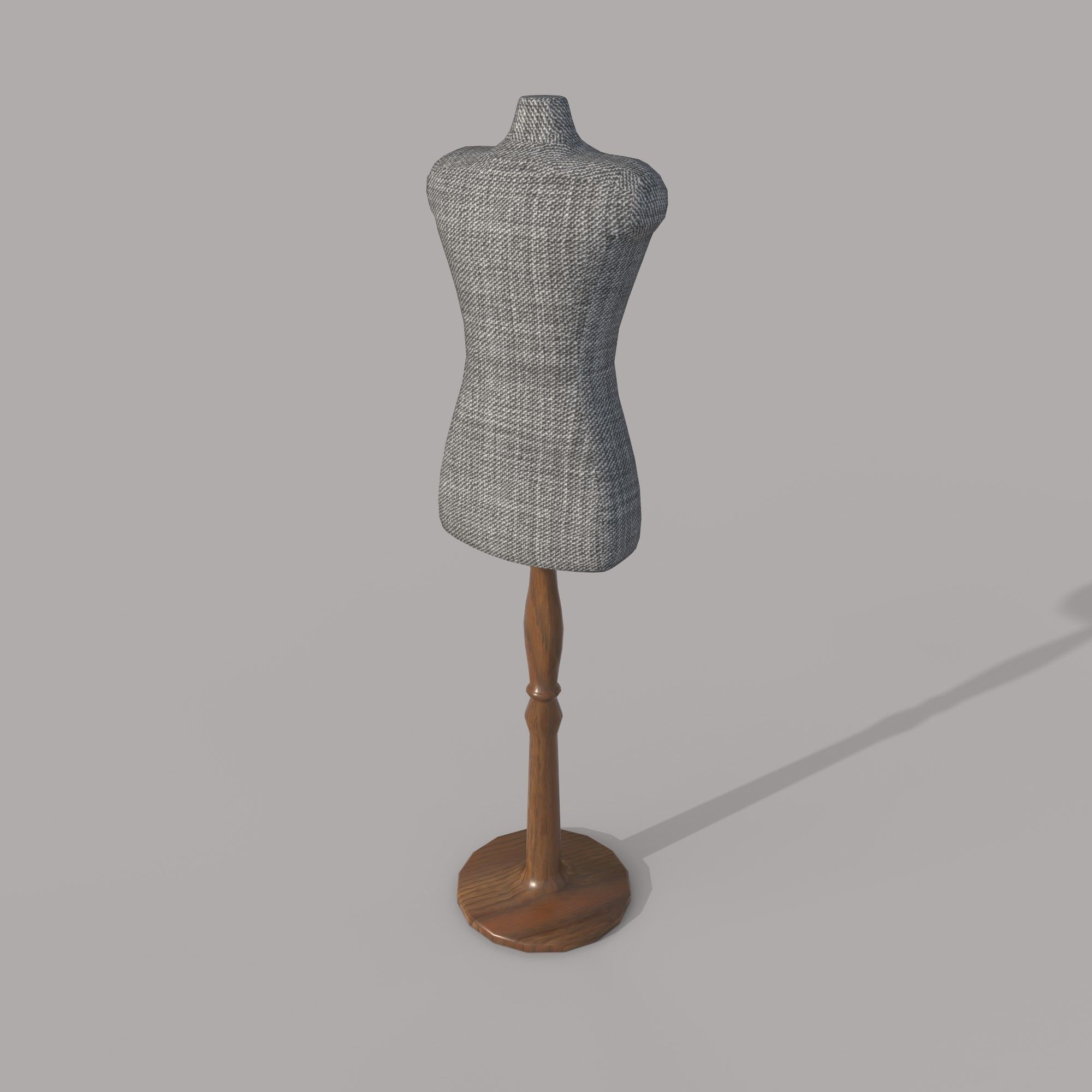 3D model Torso Stand VR / AR / low-poly | CGTrader