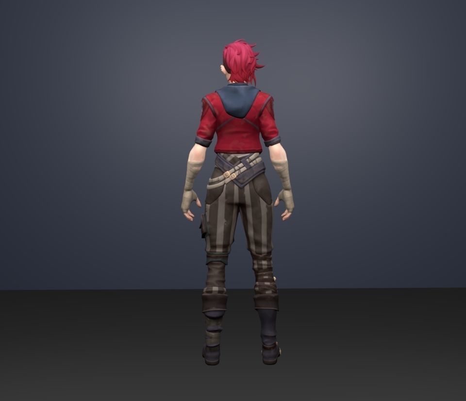 vi arcane 3D model animated rigged | CGTrader