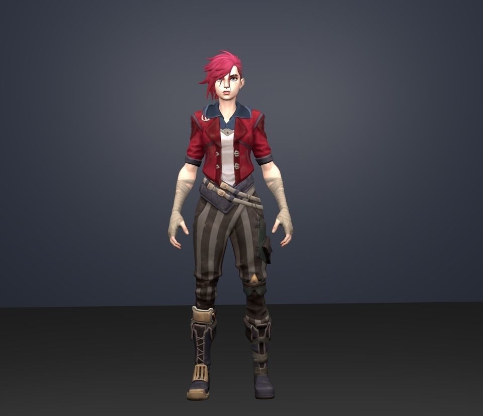 vi arcane 3D model animated rigged | CGTrader
