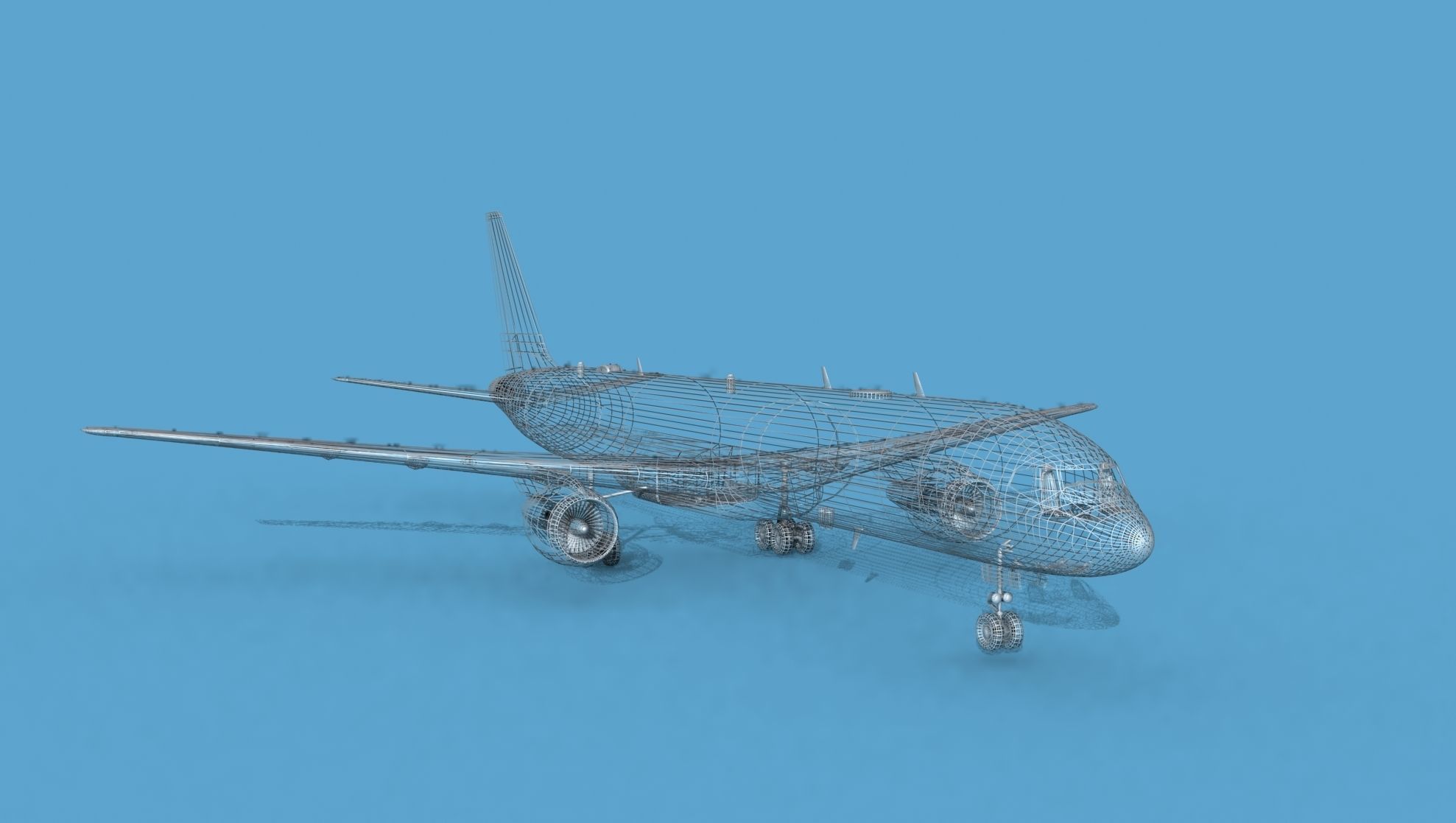 Boeing C-32A Air Force 2 3D model animated rigged | CGTrader