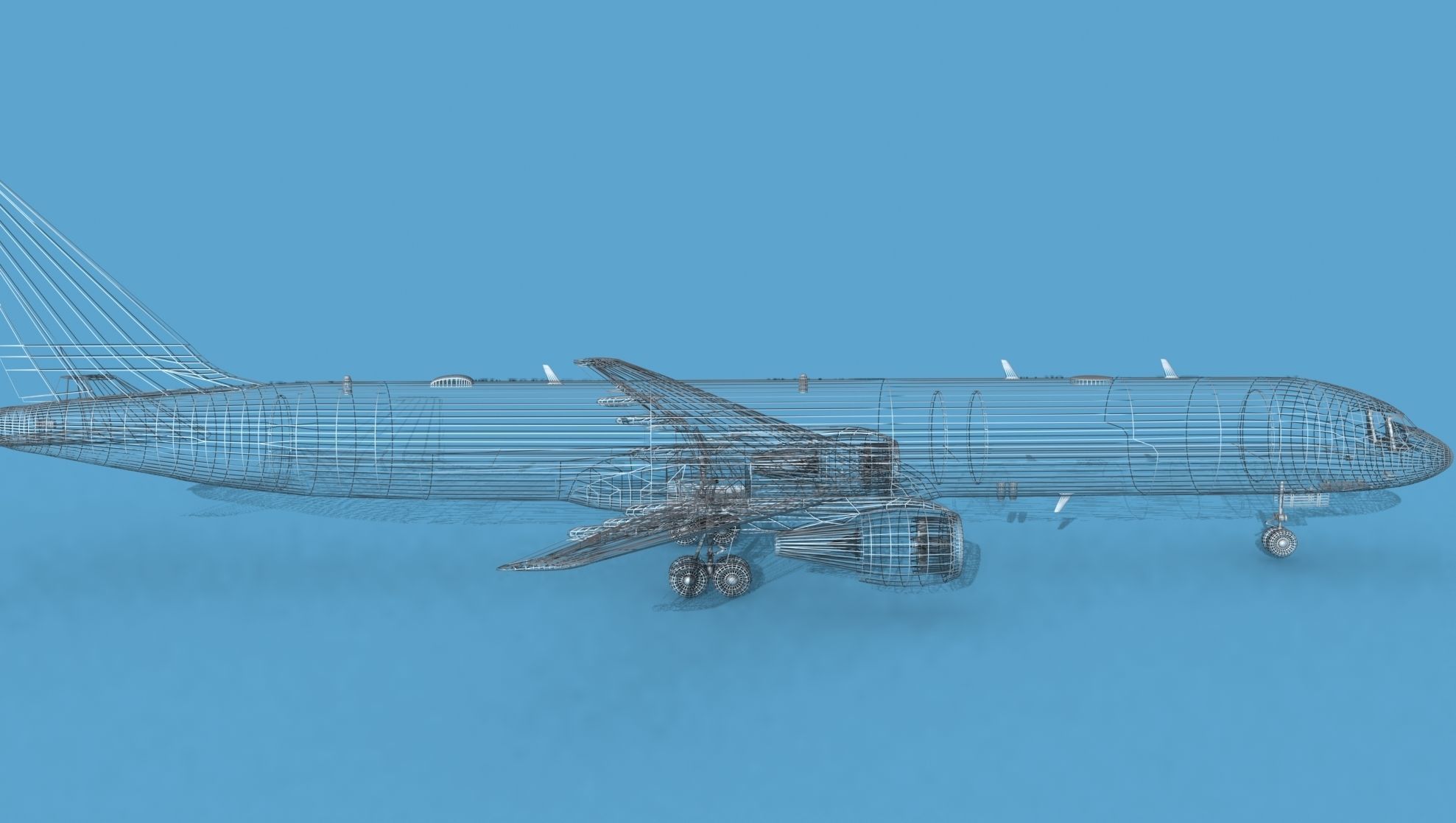 Boeing C-32A US Navy V01 3D model animated rigged | CGTrader