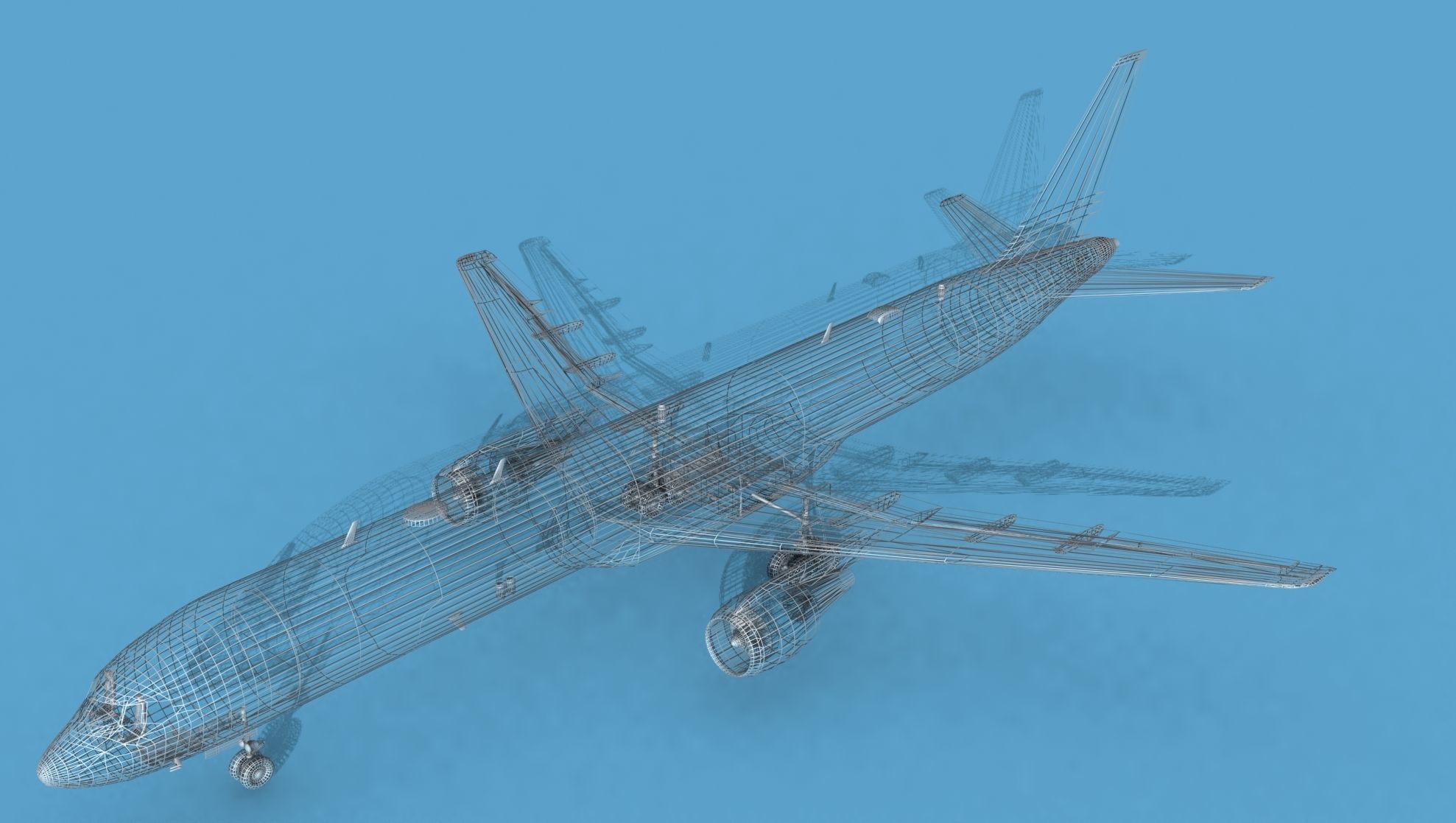 Boeing C-32A US Navy V01 3D model animated rigged | CGTrader