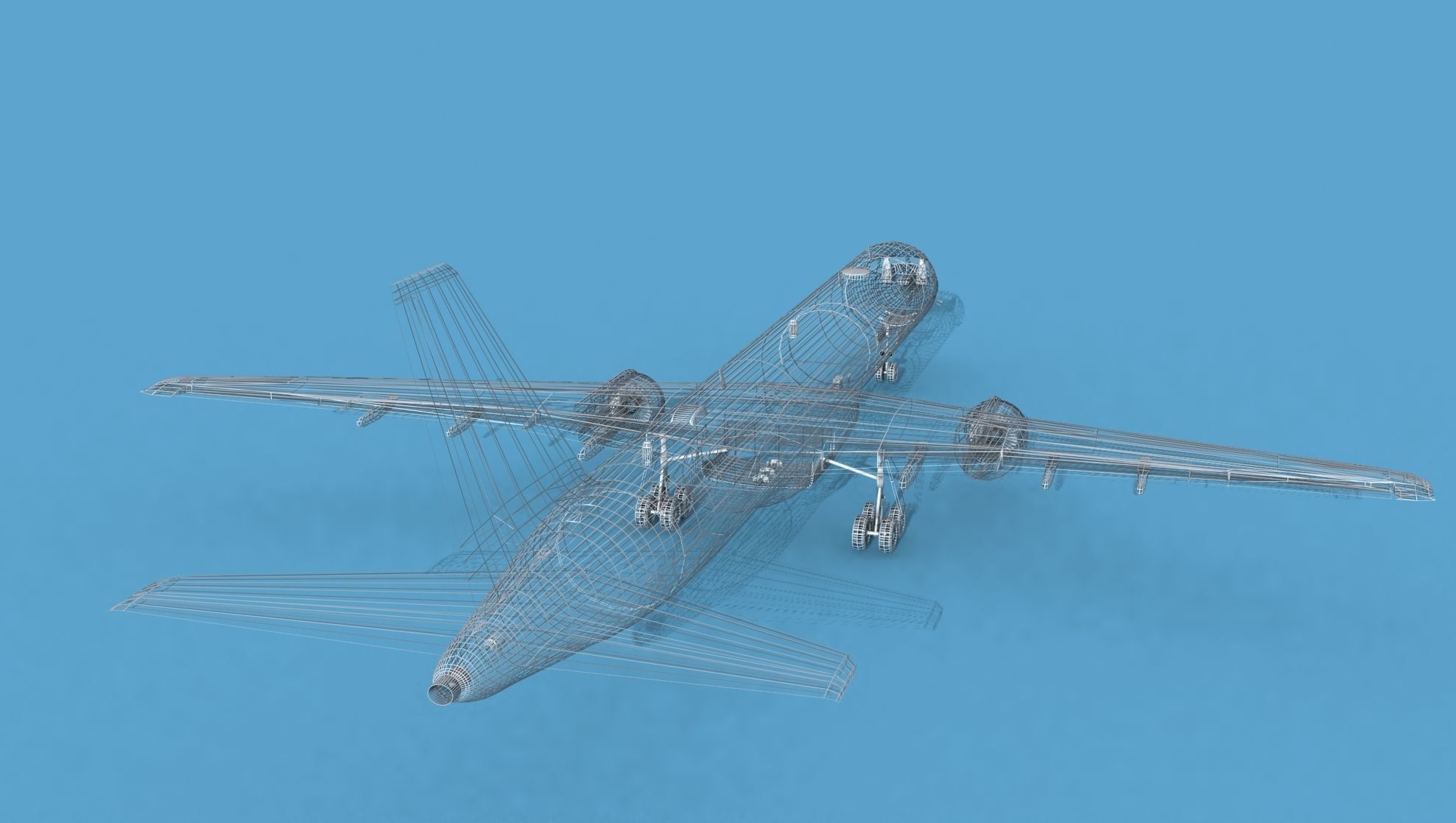 Boeing C-32A US Navy V01 3D model animated rigged | CGTrader