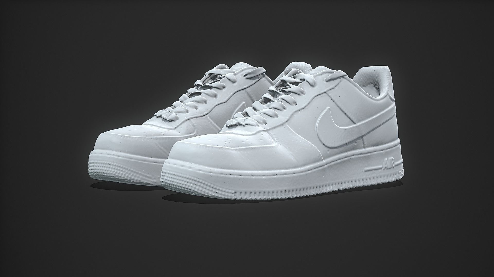 Detailed 3D Scanned Air Force One Nike Shoes 3D model | CGTrader