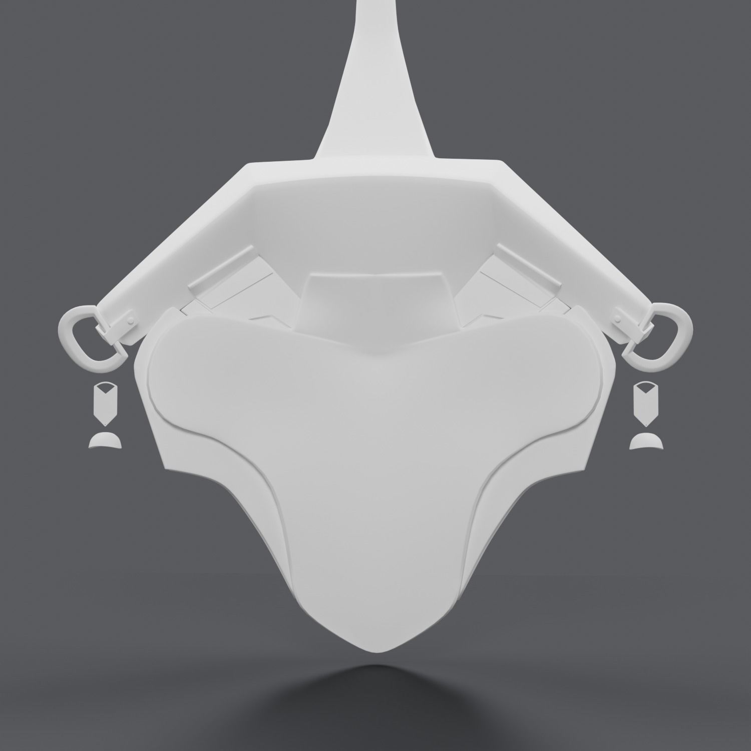 Snow White - White Knight Mask - Nikke Goddess of Victory 3D model 3D ...