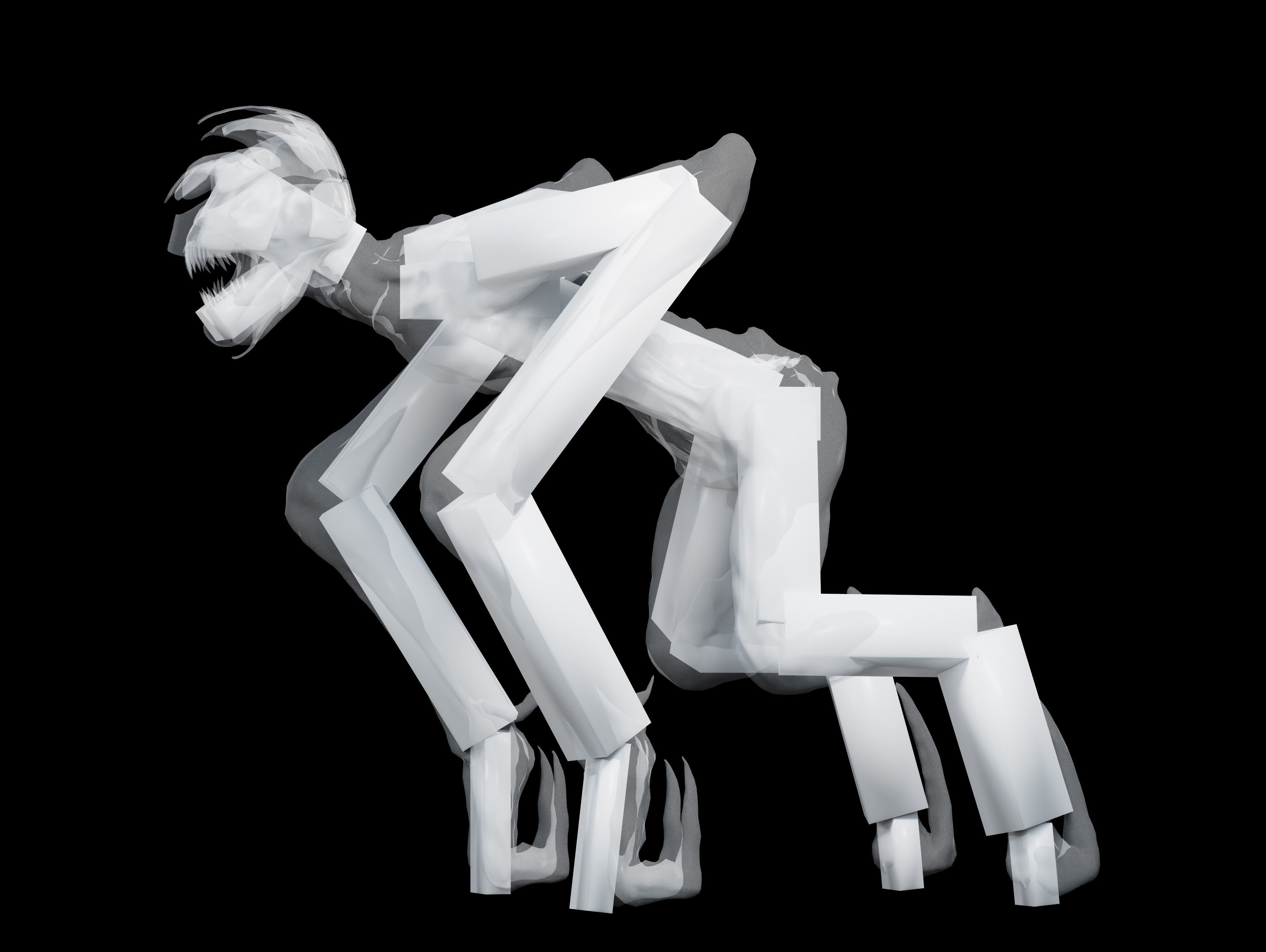 3D model Death Angel VR / AR / low-poly | CGTrader