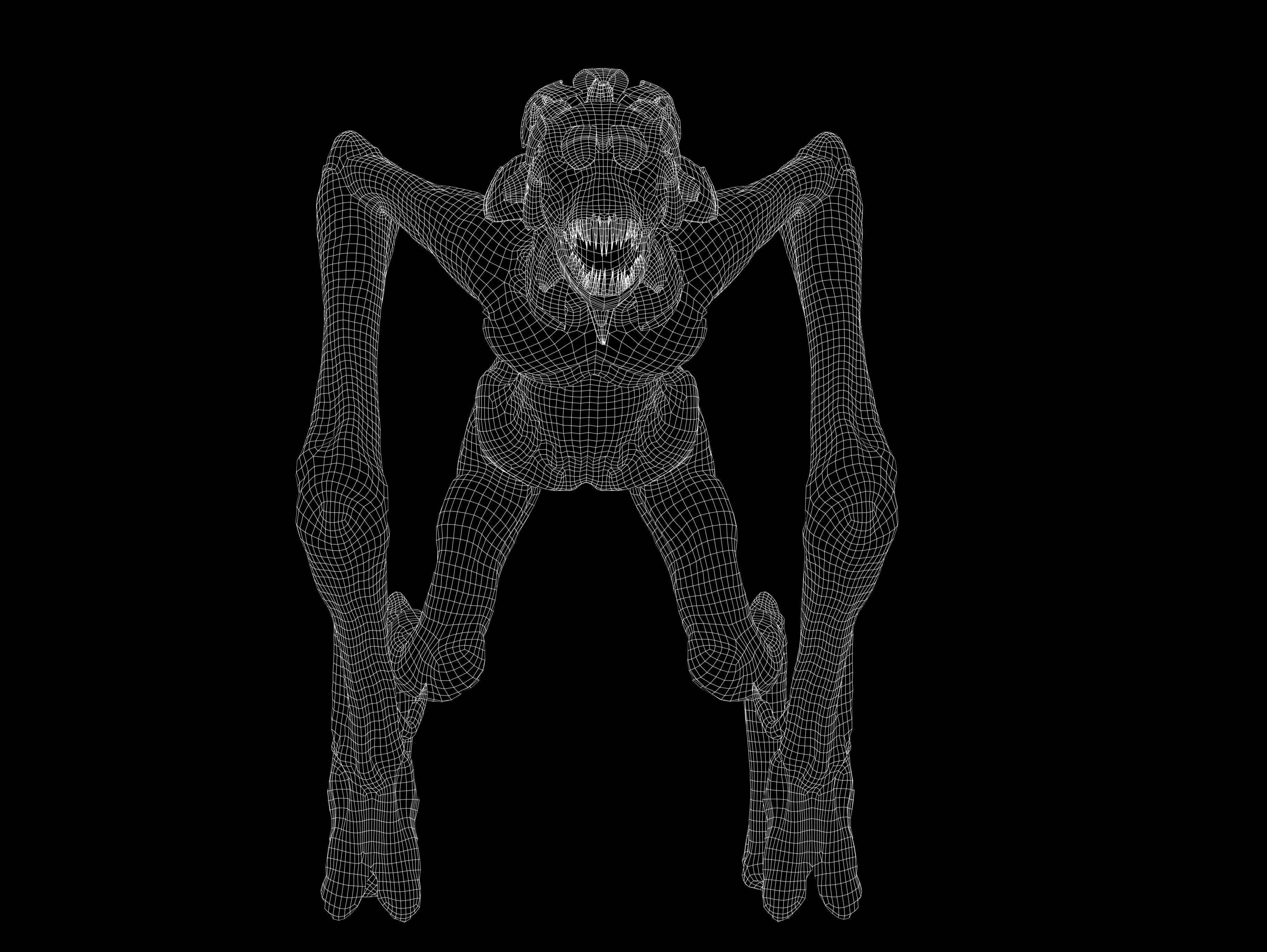 3D model Death Angel VR / AR / low-poly | CGTrader
