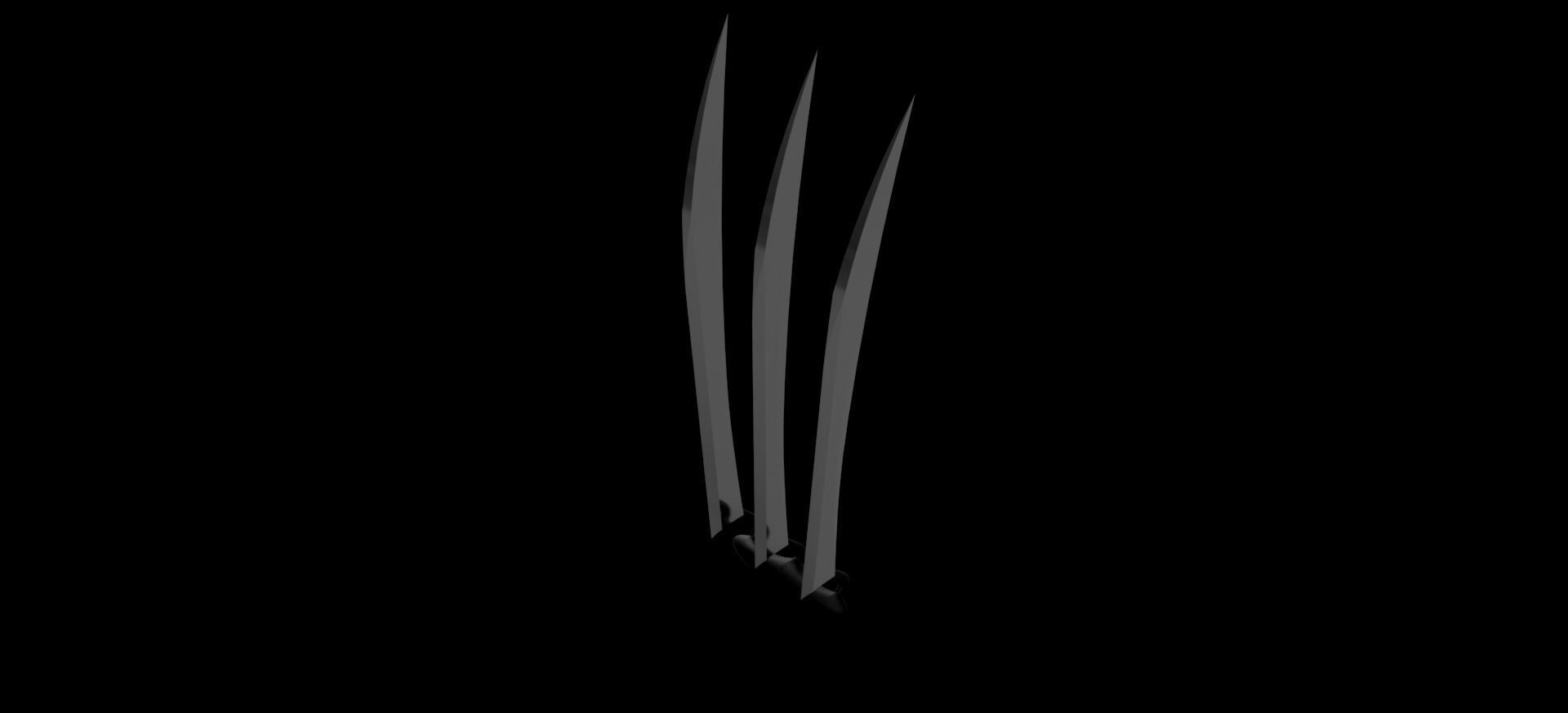 Wolverine Deadpool and Wolverine - Claws 3D model 3D printable | CGTrader