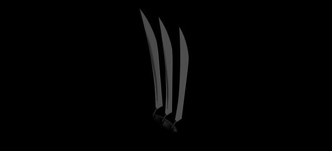Wolverine Deadpool and Wolverine - Claws 3D model 3D printable | CGTrader