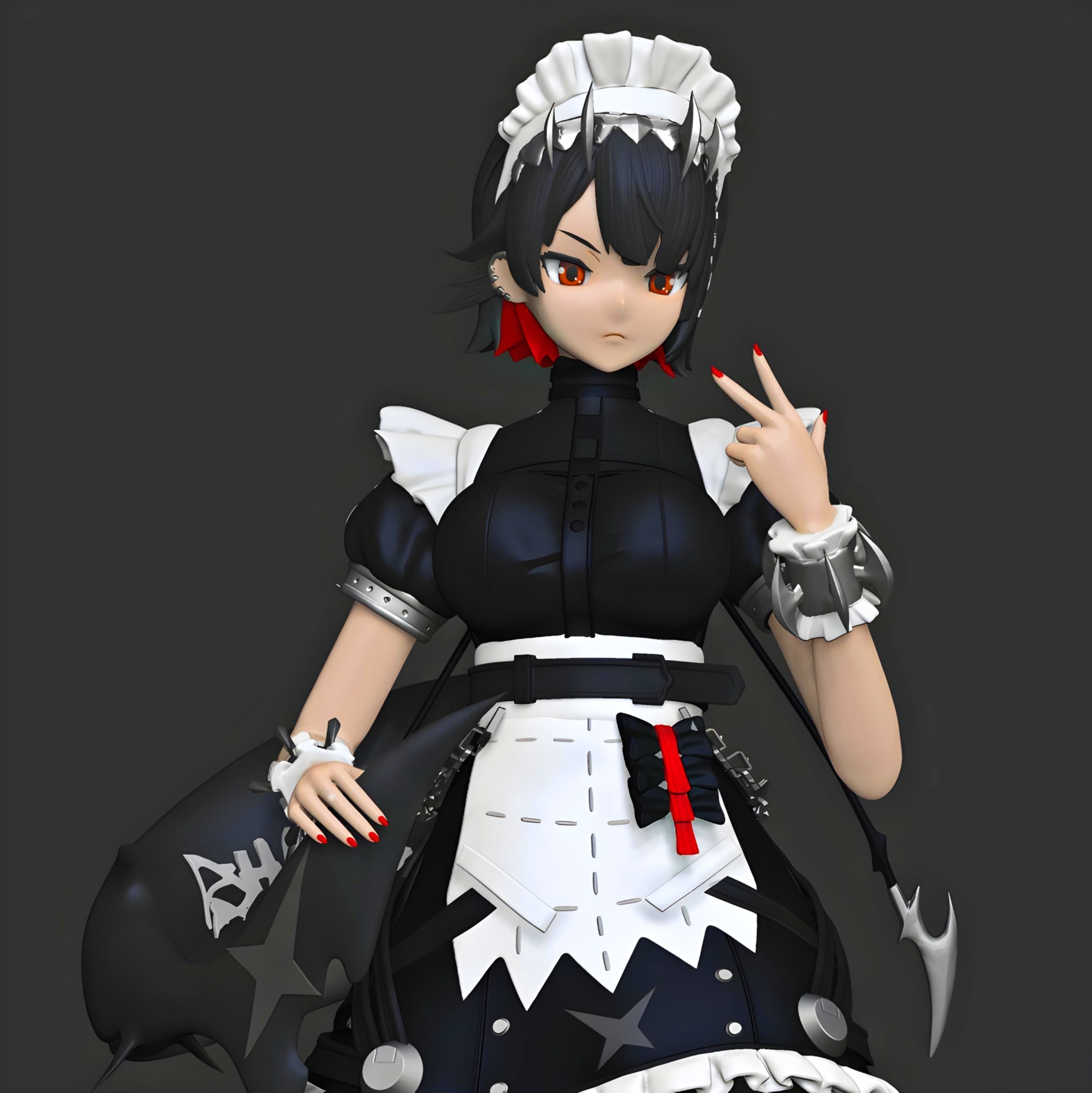 Zenless zone zero Ellen Joe 3D model 3D printable | CGTrader