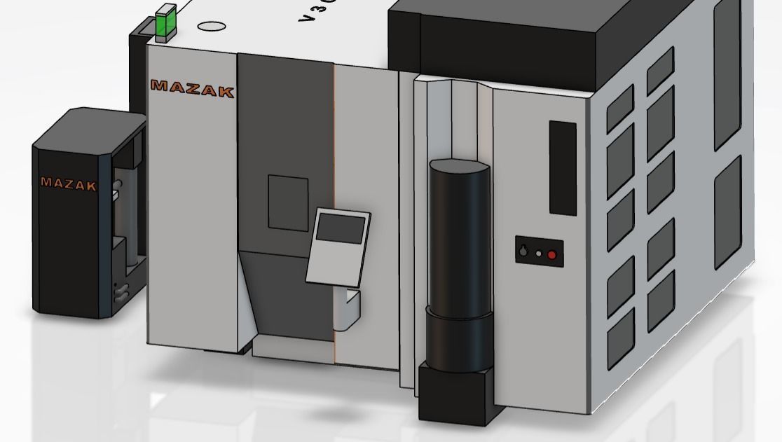 MAZAK V300AWC 3D MODEL 3D model | CGTrader