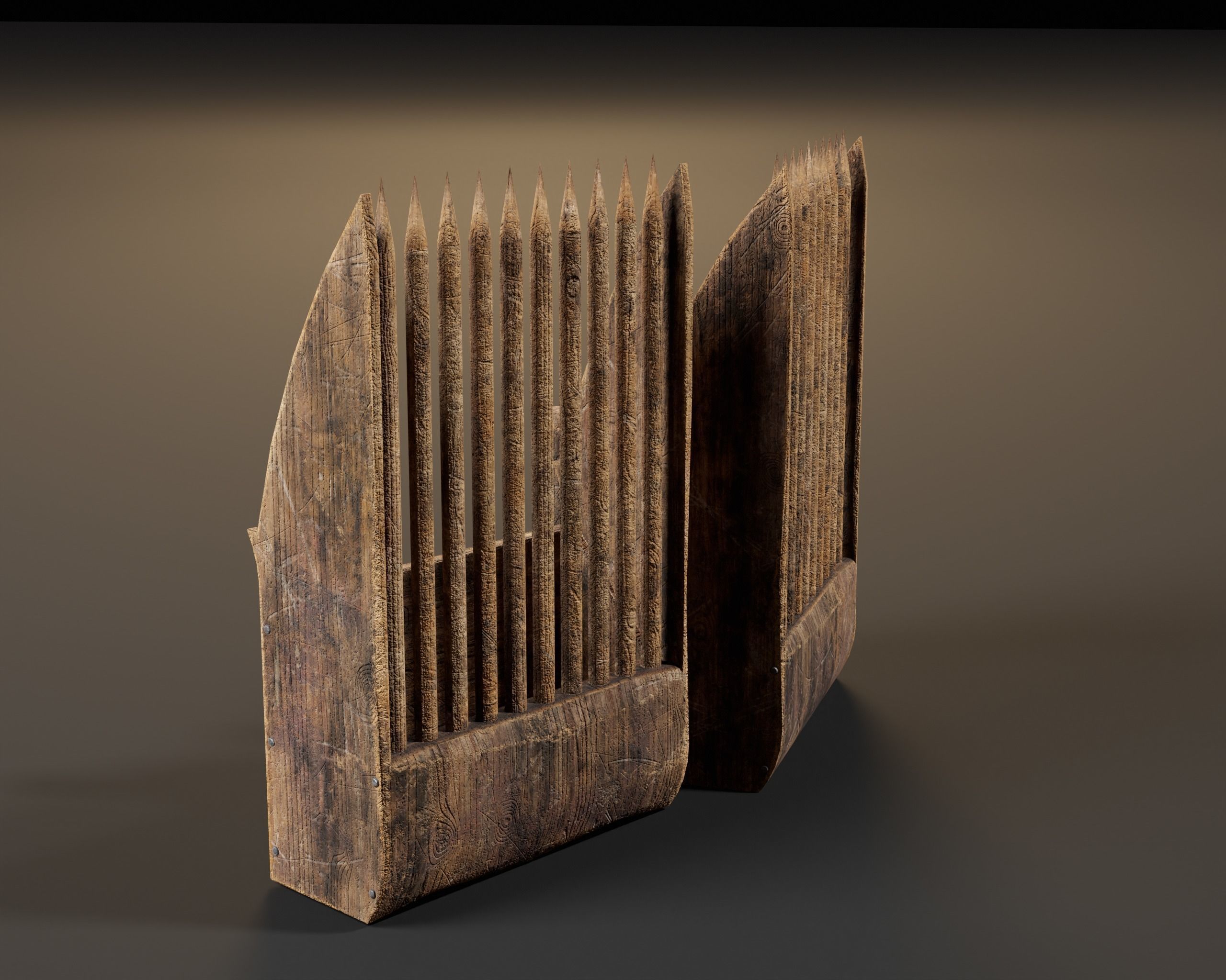 3D model Medieval Berry Picker VR / AR / low-poly | CGTrader