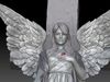 angel girl statue 3D model 3D printable | CGTrader