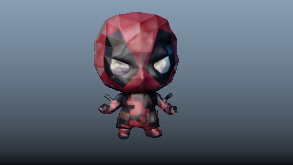 Deadpool 3D Characters with 100 animations free 3D model animated ...