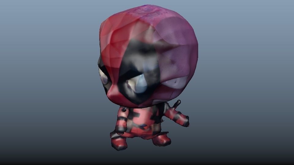 Deadpool 3D Characters with 100 animations free 3D model animated ...